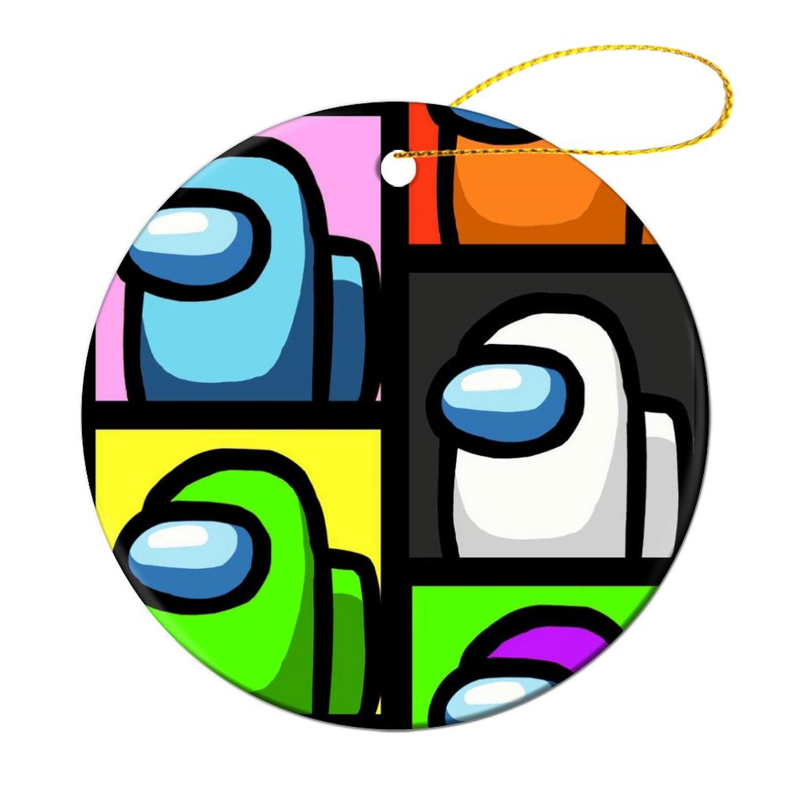 Among Us Combination Chart Christmas Ornament,Farmhouse Christmas Tree ...