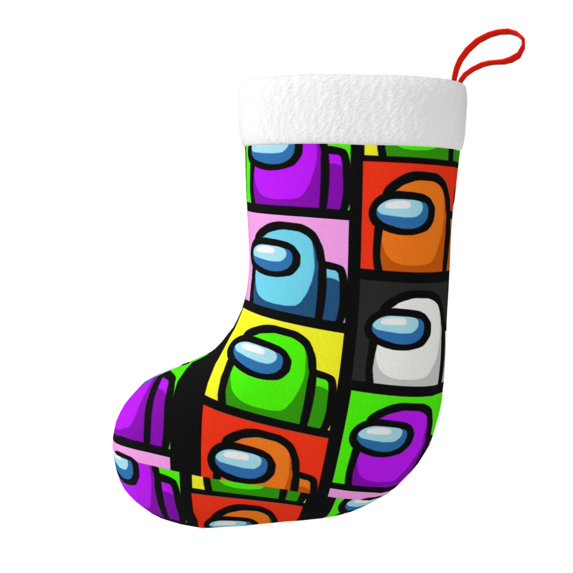 Among Us Combination Chart Christmas Stocking 18 Inch,Among Us ...