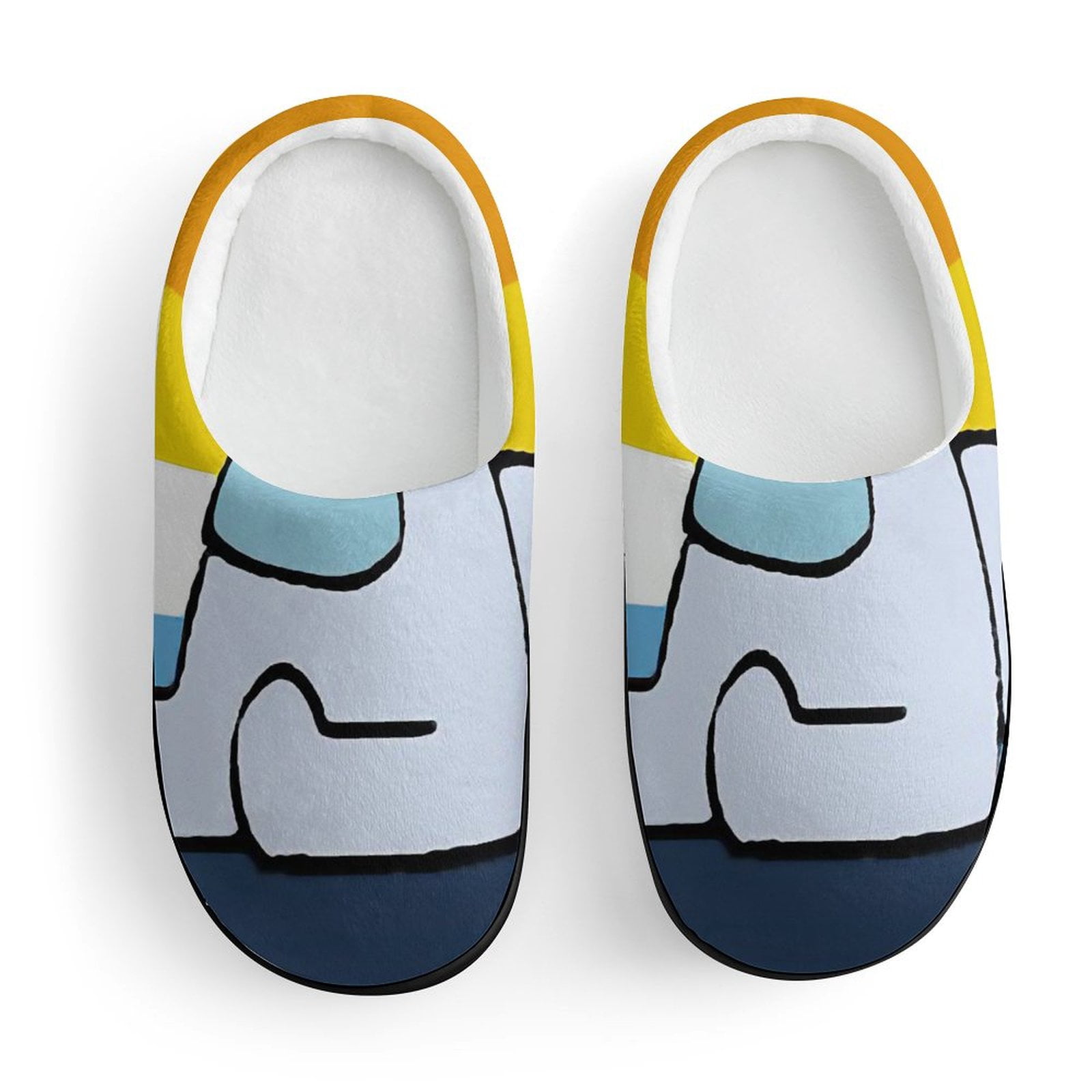 Among Us Cotton Slippers Unisex Slip-On Plush Slippers Non-Slip ...