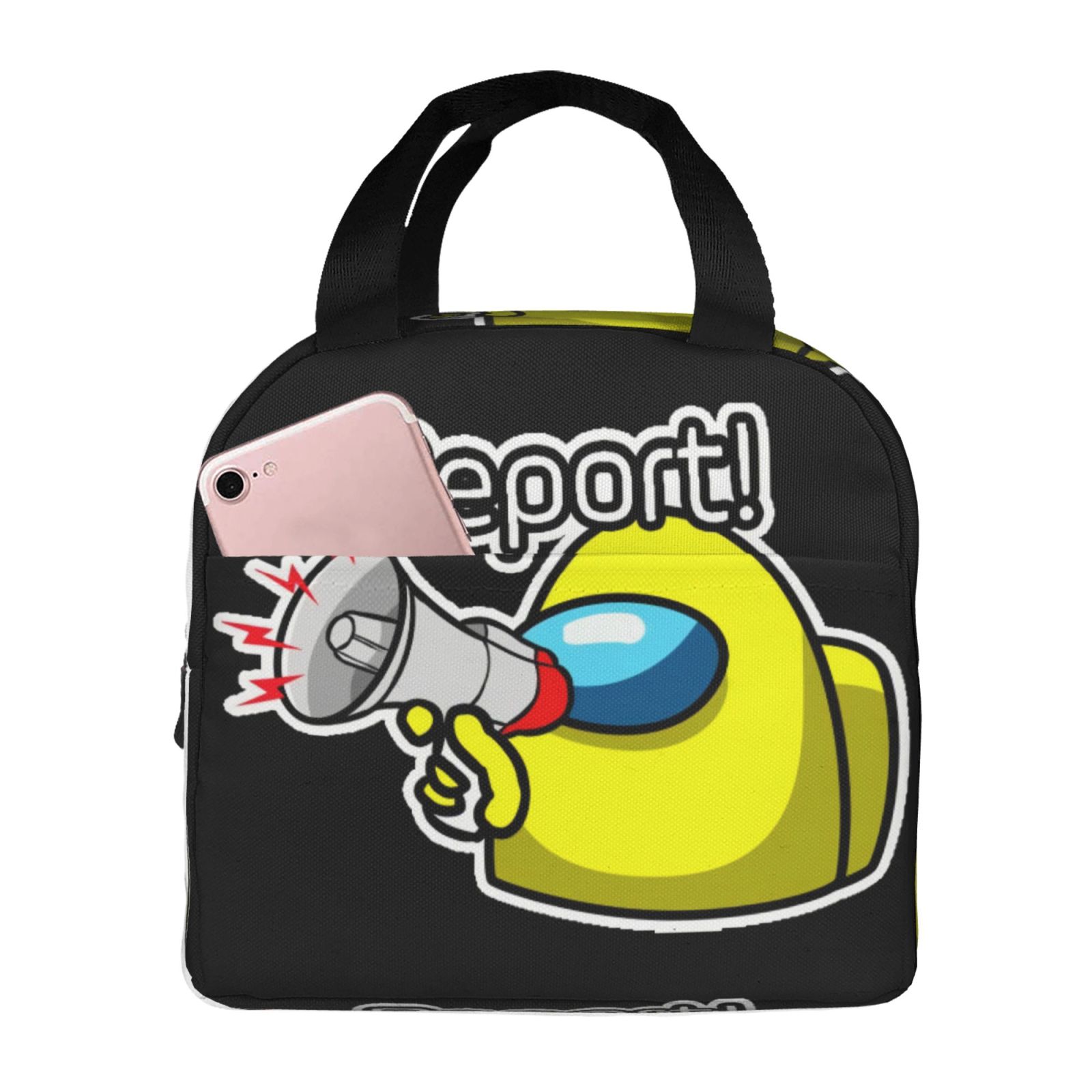 Among Us Crewmate Report Lunch Box,Lunch Bag,Insulated Lunch Bag,Lunch ...