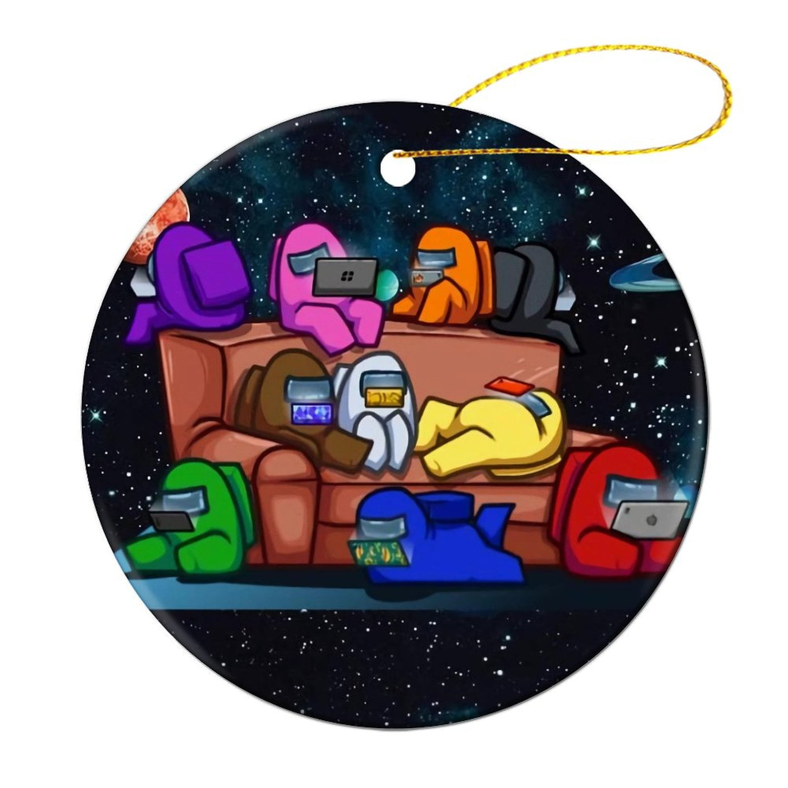 Among Us Crewmates Christmas Ornament,Farmhouse Christmas Tree Holiday ...