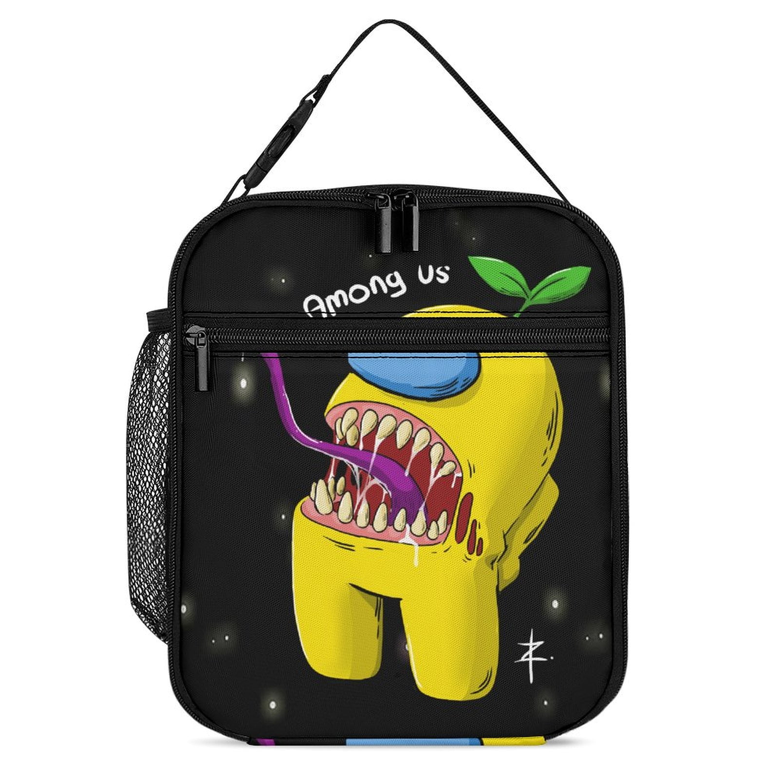 Among_Us Custom Lunch Bag, Personalized Portable Insulated Lunch Bag ...
