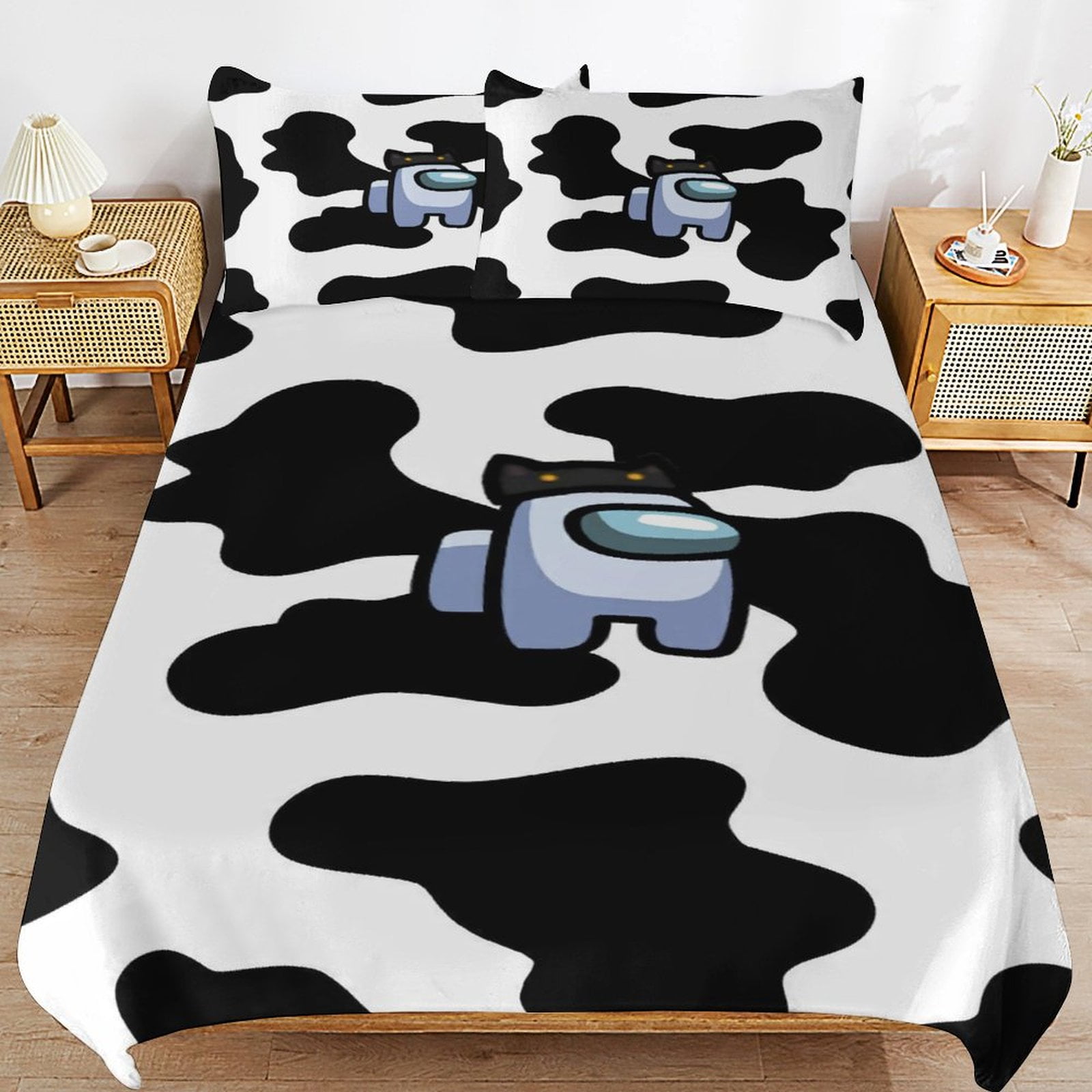 Among Us Duvet Cover Set Soft Bedding Set 3PCS Quilt Covers Luxury ...