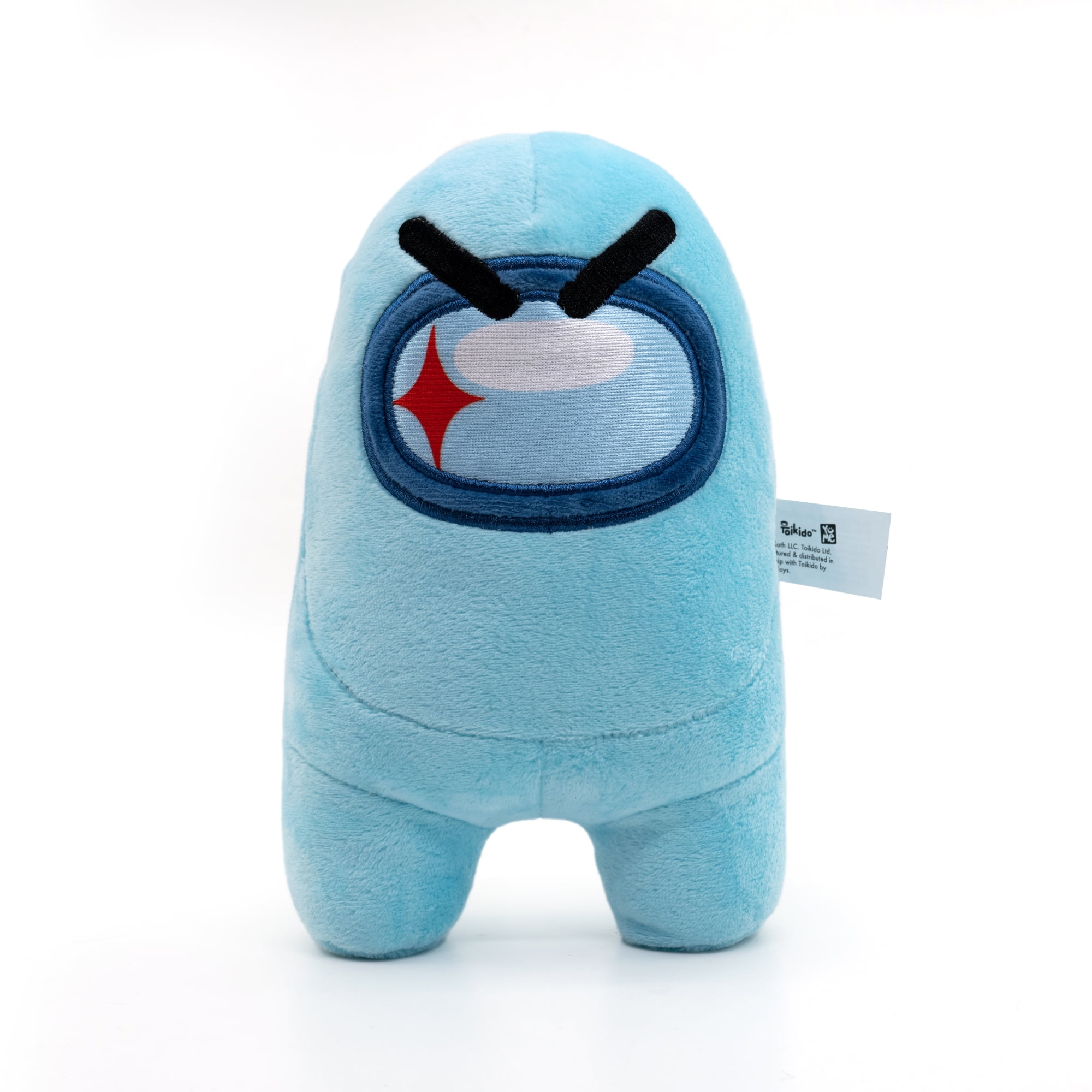 Among Us Feature Shapeshifter Plush 7in Cyan - Walmart.com