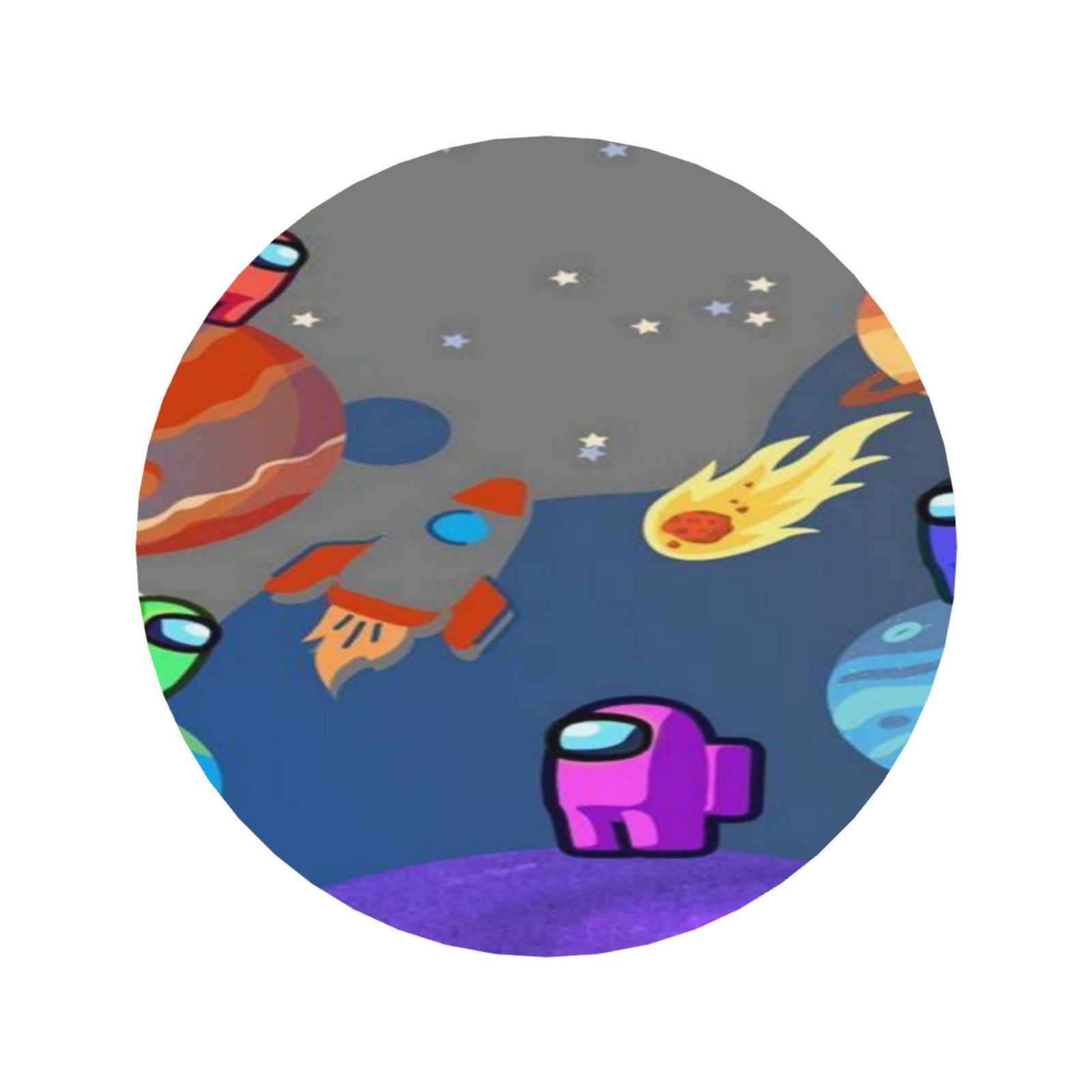 Among Us Fridge Magnets, Acrylic Magnetic Refrigerator Sticker ...