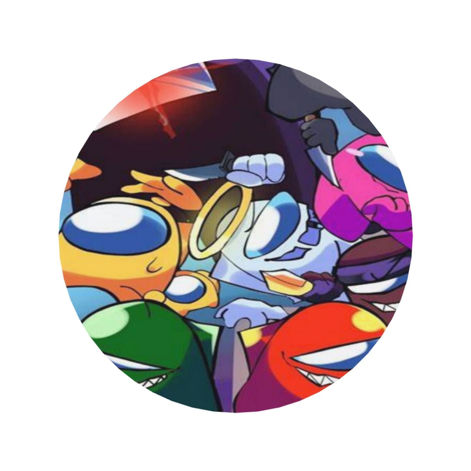 Among Us Fridge Magnets, Acrylic Magnetic Refrigerator Sticker ...