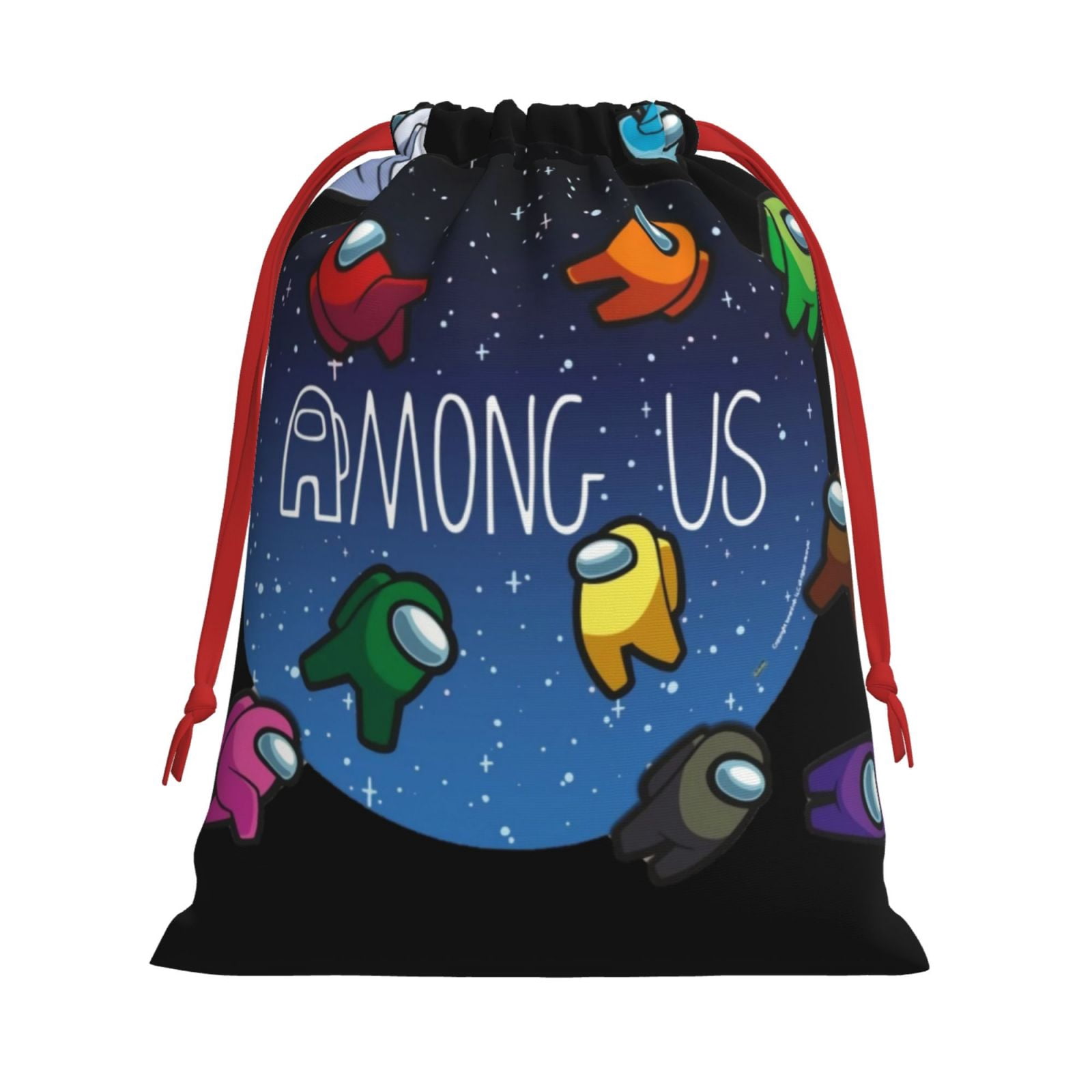 Among-Us Gaming Gift Bags,Christmas Gift Bags,Drawstring Christmas Bags ...