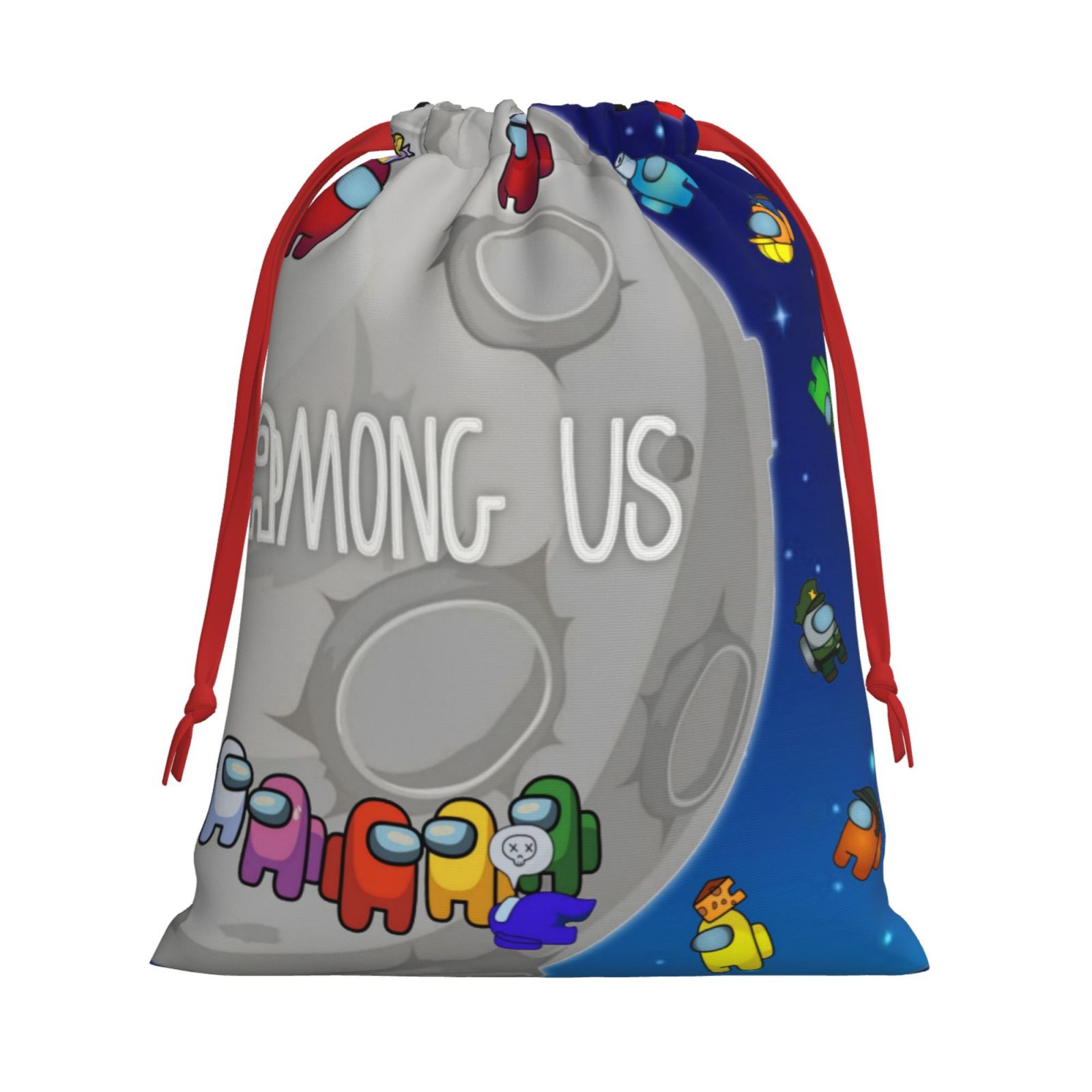 Among-Us Gaming Gift Bags,Christmas Gift Bags,Drawstring Christmas Bags ...