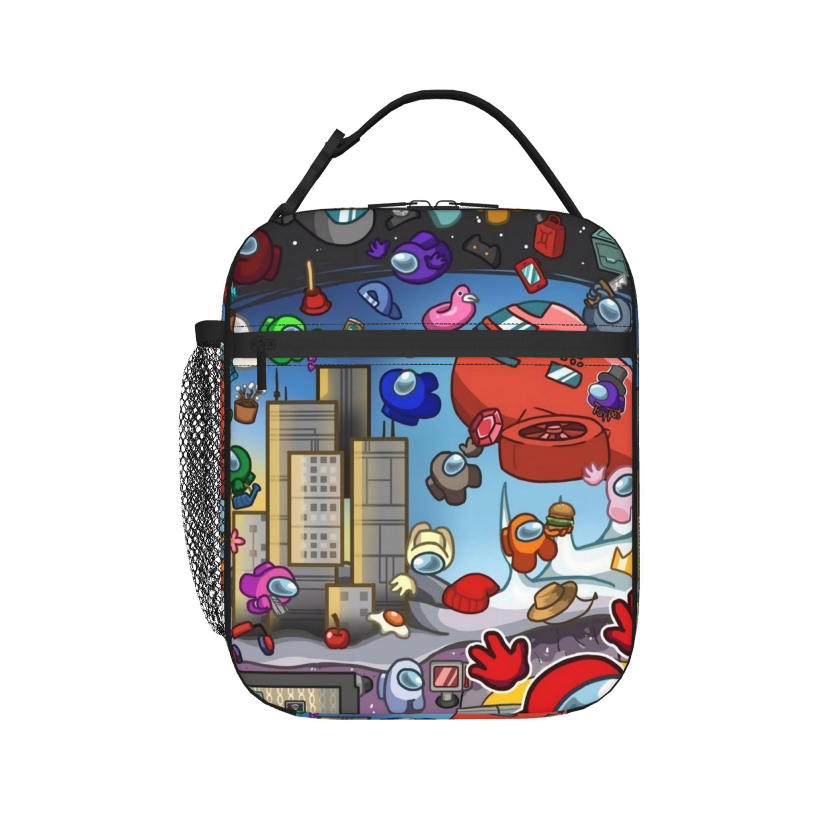 Among-Us Gaming Lunch Box,Among-Us Gaming Lunch Box for Men,Reusable ...