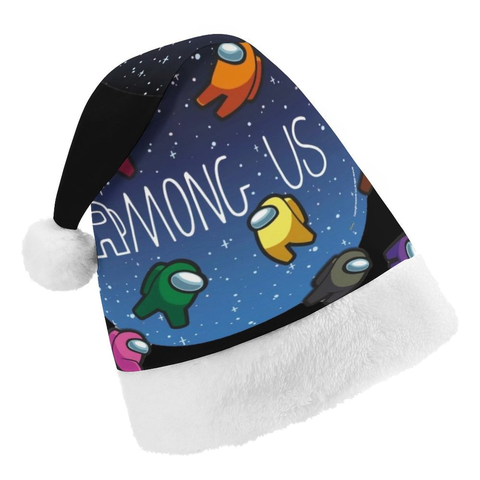 Among-Us Gaming Santa Hat,Among-Us Gaming Christmas Hat,Xmas Holiday ...