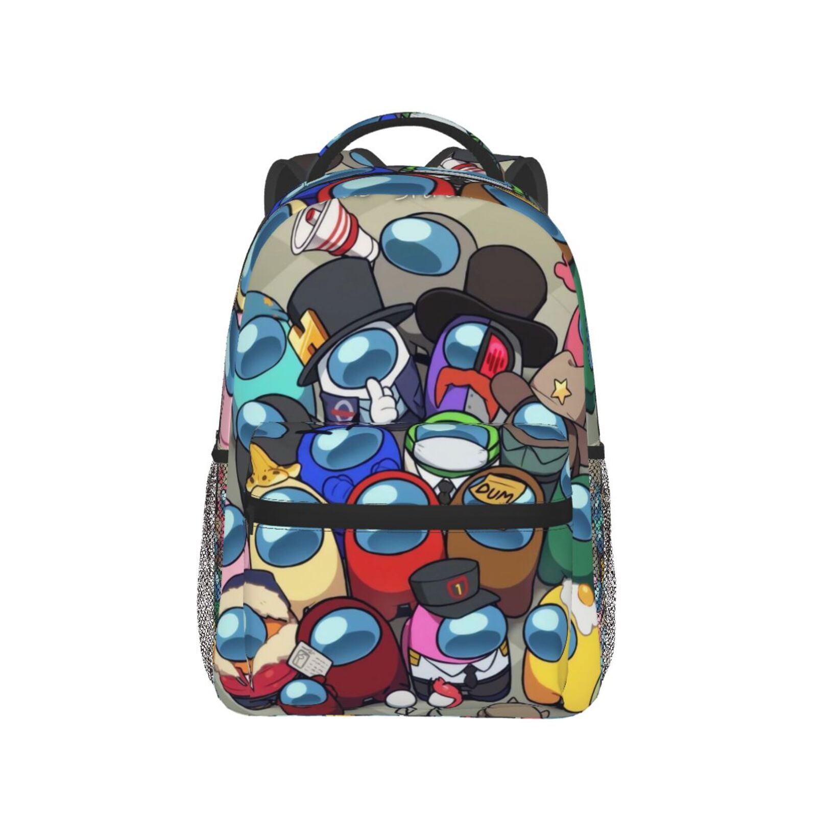 Among-Us Gaming Travel Backpack,Carry On Backpack Personal Item Travel ...