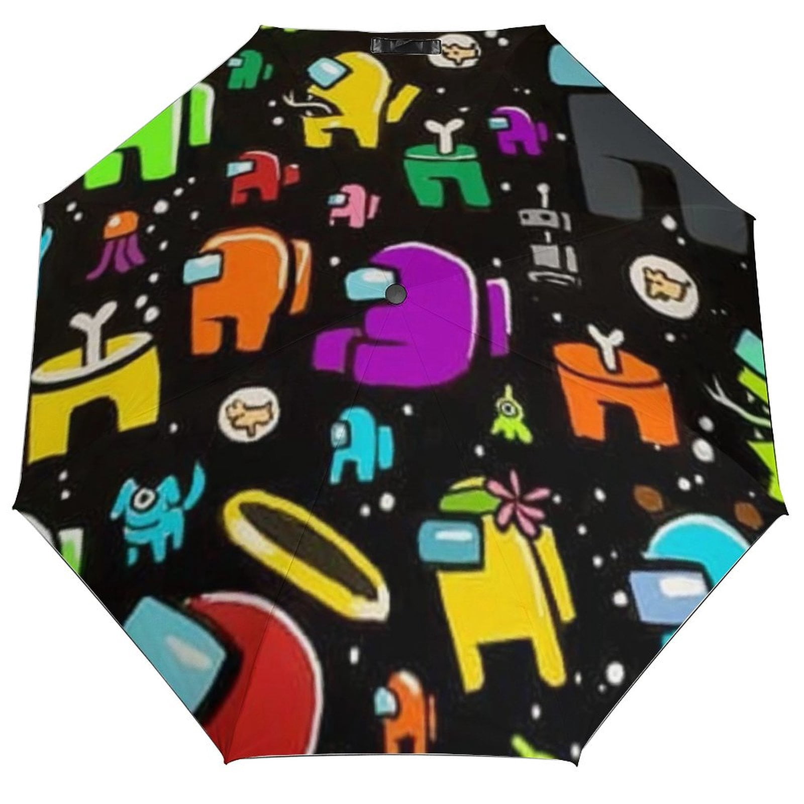 Among-Us Gaming Umbrella,Kids Umbrella Automatic Open Umbrella Cartoon ...