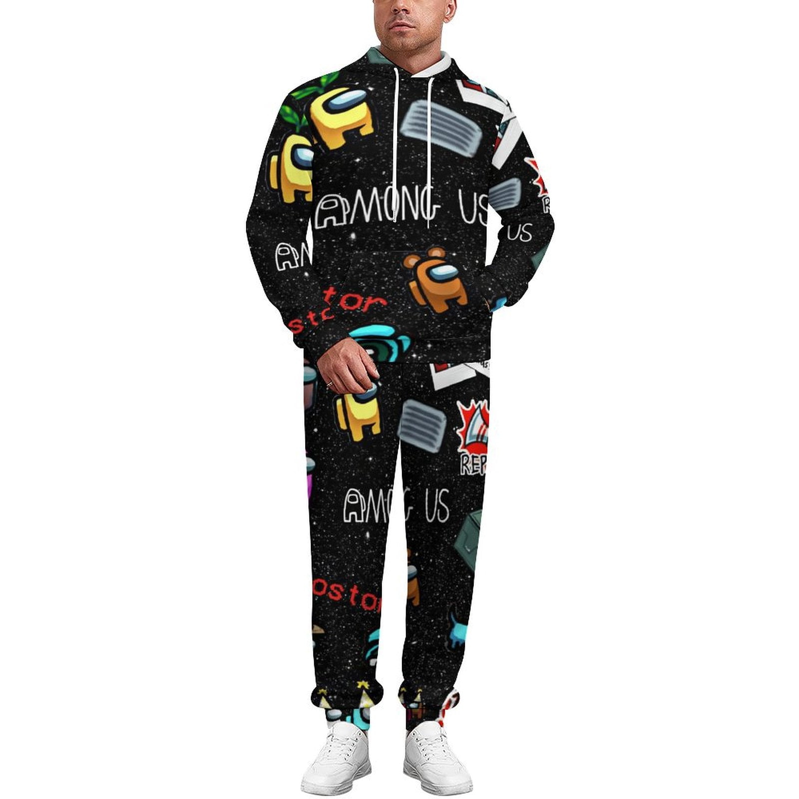 Among Us Hoodie and Sweatpants Set for Men and Women Classic Couple's ...