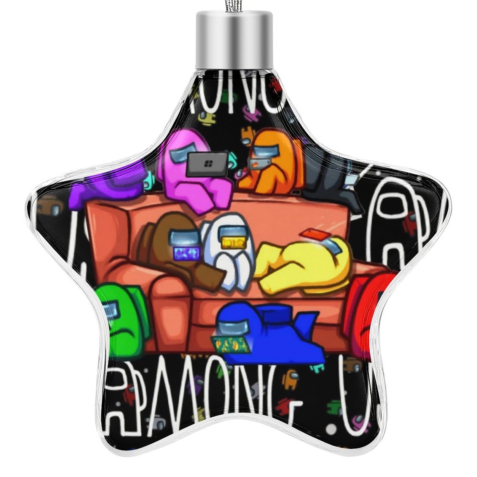 Among-Us Imposter Crewmate Christmas Ornaments,Christmas Tree ...