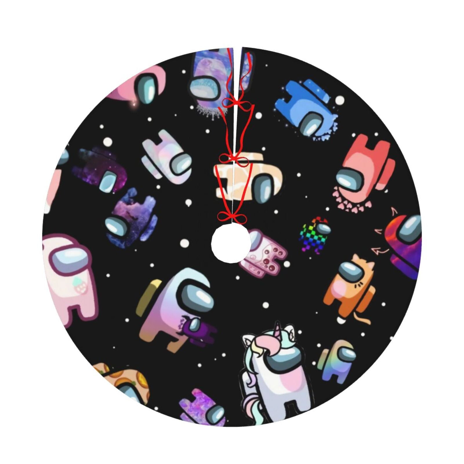 Among-Us Imposter Crewmate Christmas Tree Skirt 30 Inch,Soft and Funny ...