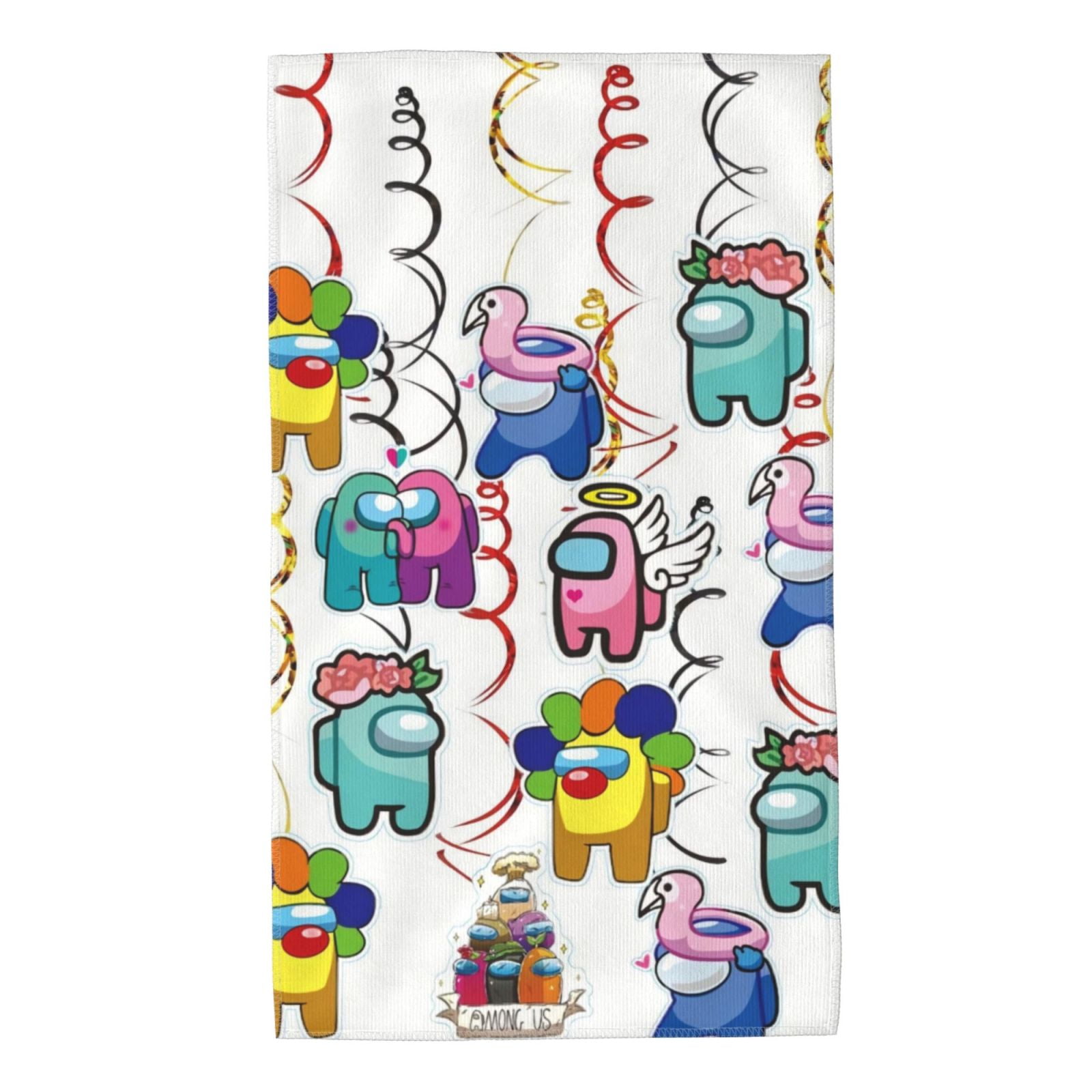 Among Us Imposter Crewmate Party Ideas Hand Towels for Bathroom,Face ...