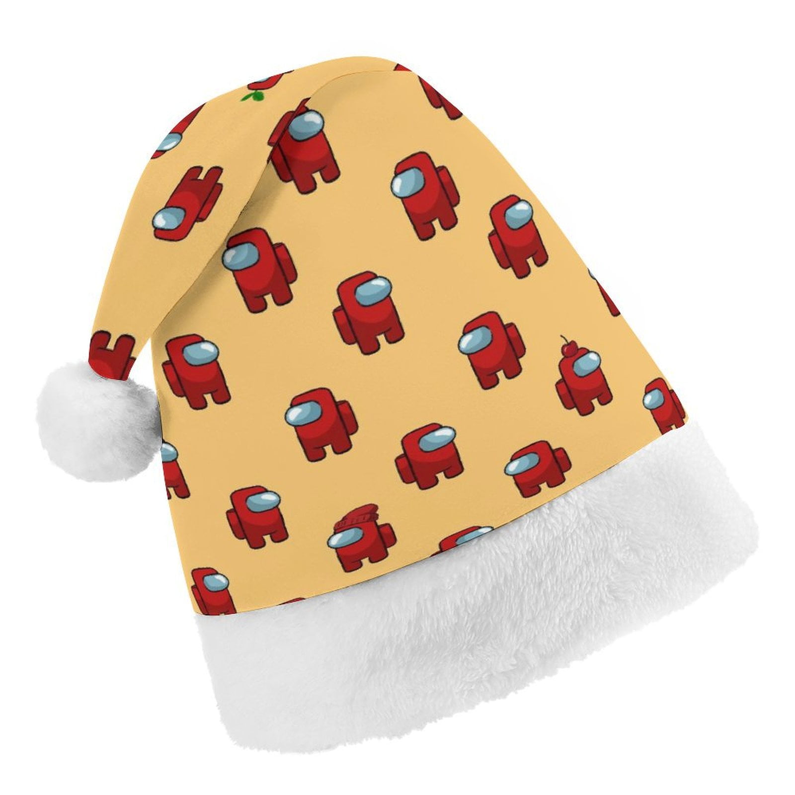 Among-Us Imposter Crewmate Red Santa Hat,Among-Us Imposter Crewmate Red ...