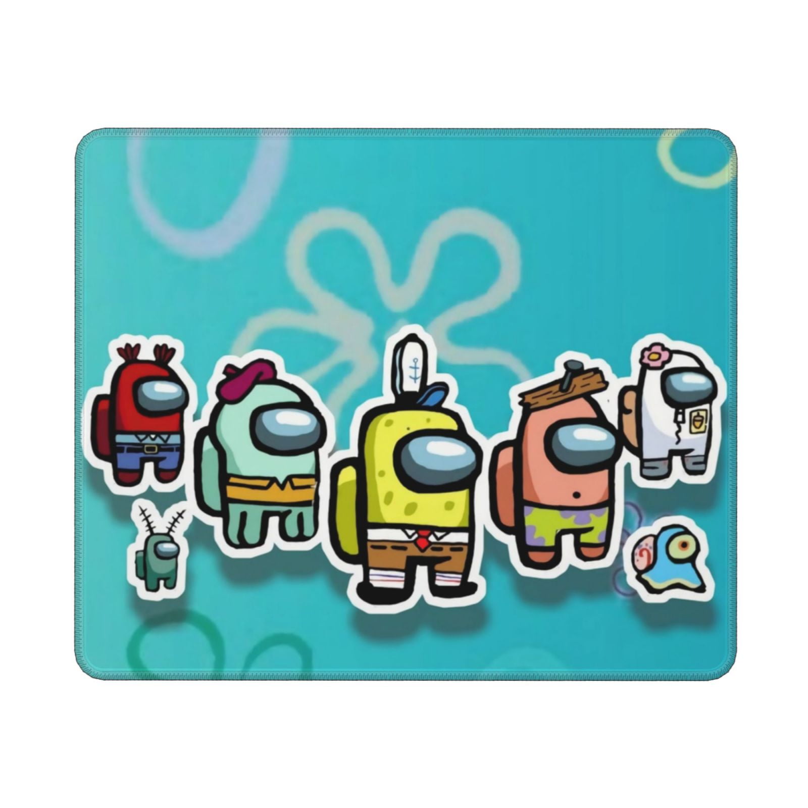 Among-Us Imposter Crewmate Square Mouse Pad,Mouse Mat,Washable Mousepad ...