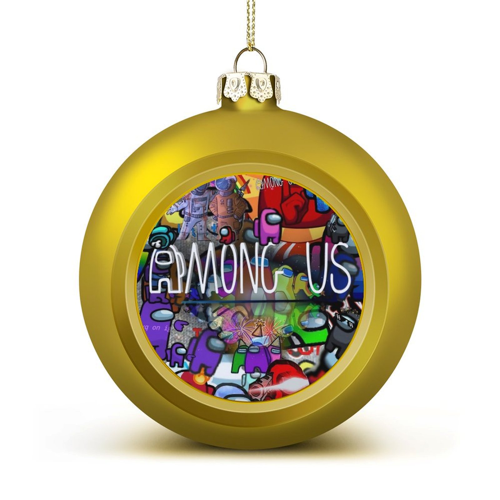 Among Us Imposter Crewmate Wallpaper Christmas Tree Decorations ...