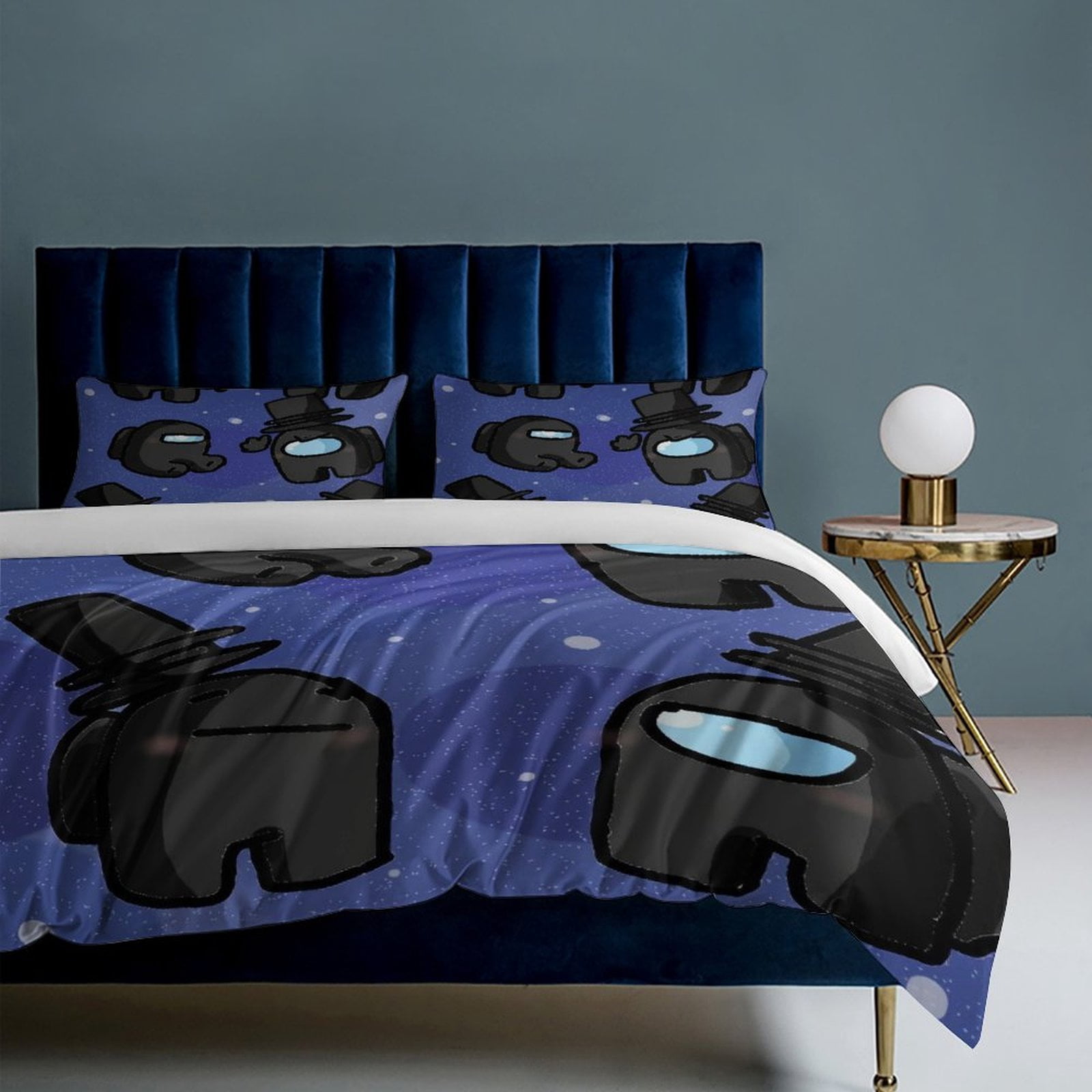 Among Us Imposter The Gentleman Bedding Sets,Comforter Cover,Duvet ...