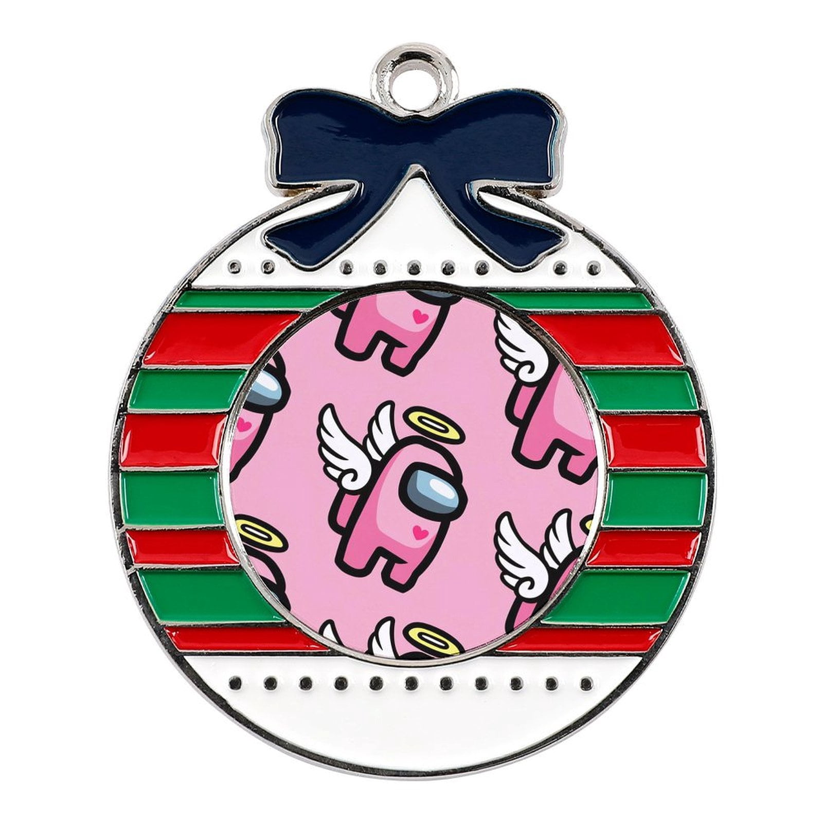 Among Us Impostor Alloy Christmas Pendants Ornaments for DIY Christmas ...