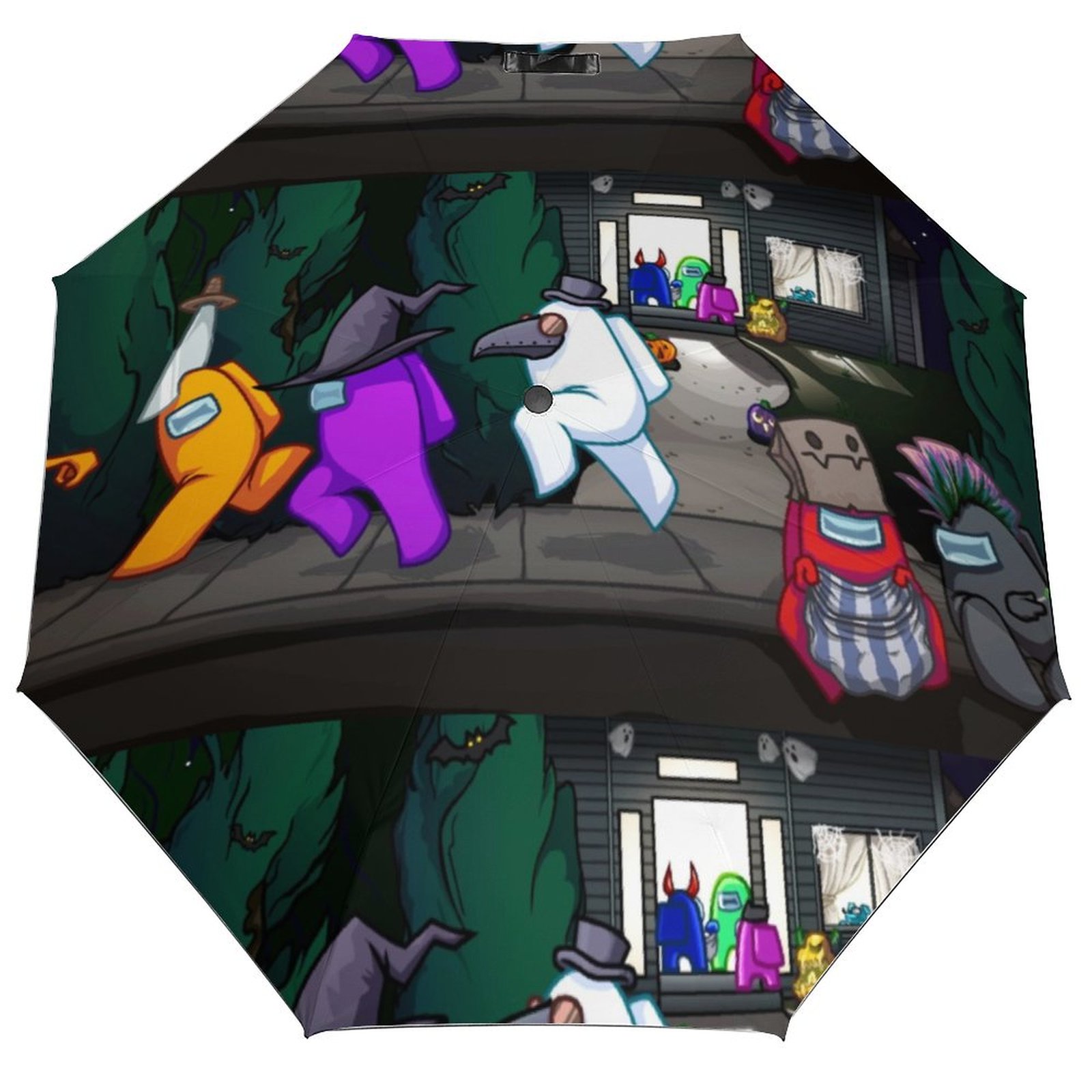 Among Us Impostor Sun umbrella Automatic Open/Close Sun Rain Travel ...