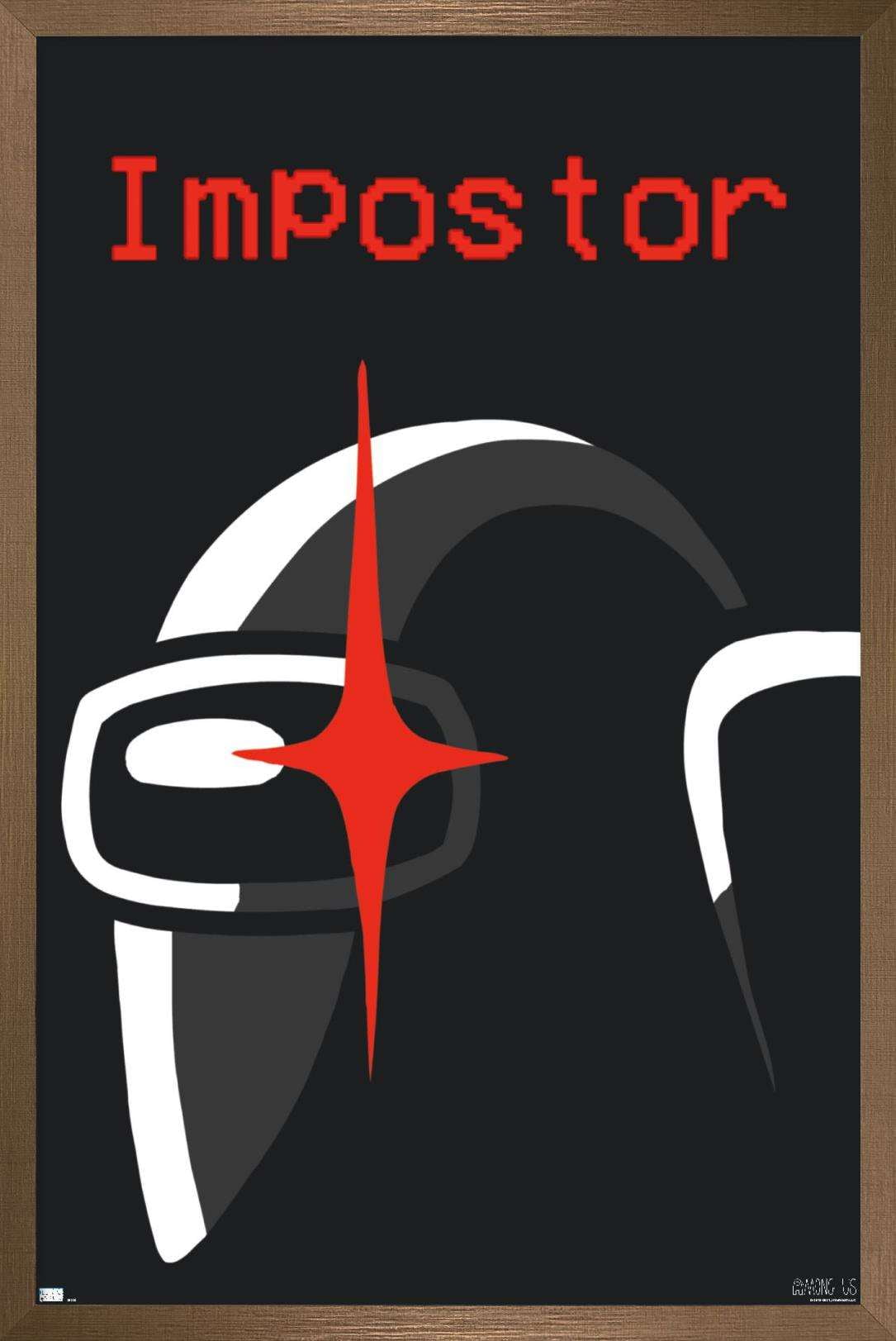 Among Us - Impostor Wall Poster, 22.375" x 34", Framed - Walmart.com