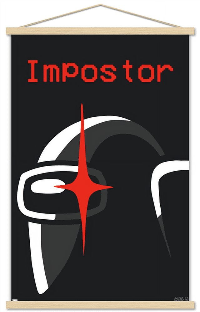 Among Us - Impostor Wall Poster with Wooden Magnetic Frame, 22.375" x ...