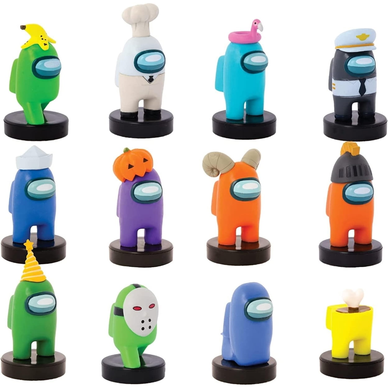 Among Us 12pk Stampers Set: Peeled Chef, Goalie, Captain, Pumpkin ...