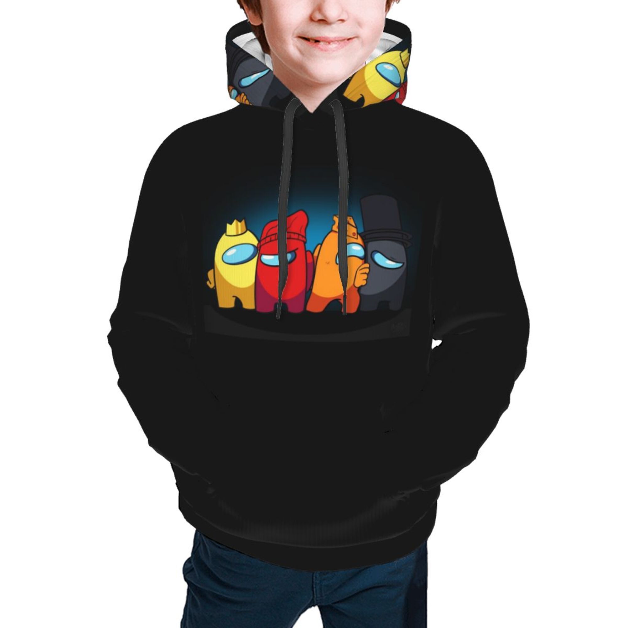 Among Us Logic Hoodies for Boys Girls Teen Kids,Soft Hooded Sweatshirts ...
