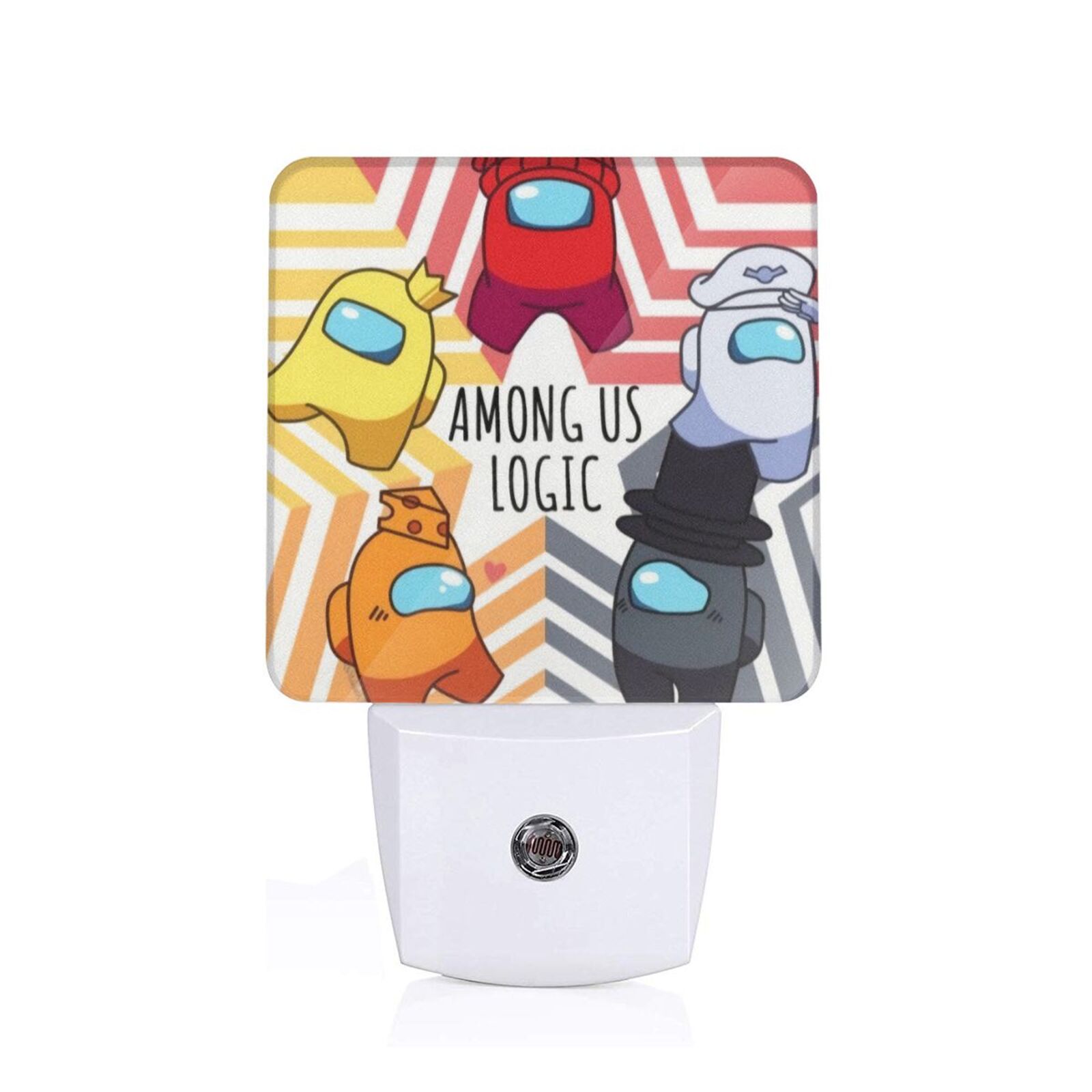 Among Us Logic Imposter Crewmate LED Night Light with Dusk to Dawn ...