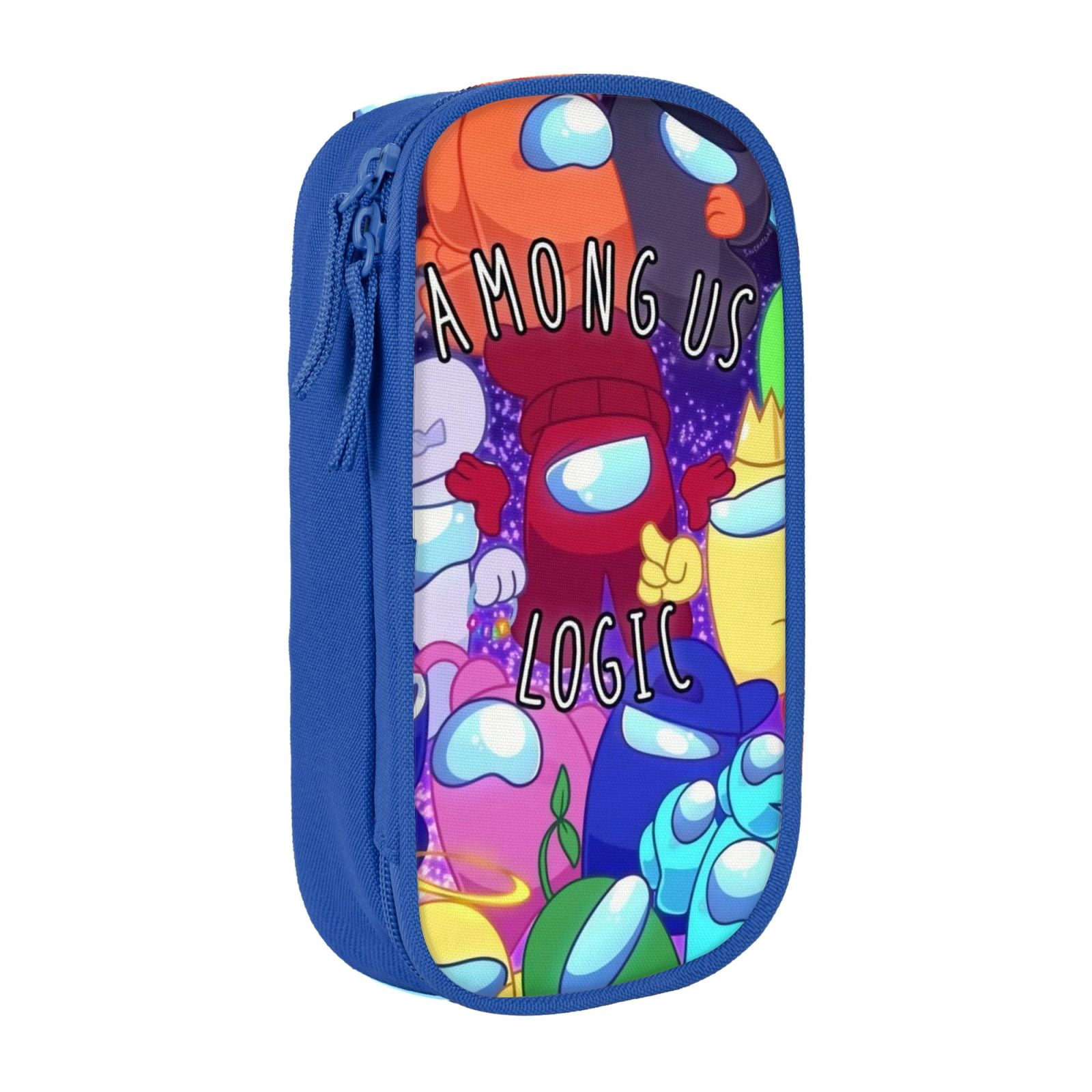 Among Us Logic Pencil Case,Pencil Pouch,Extra Big Pencil Bag,Pen Bag ...