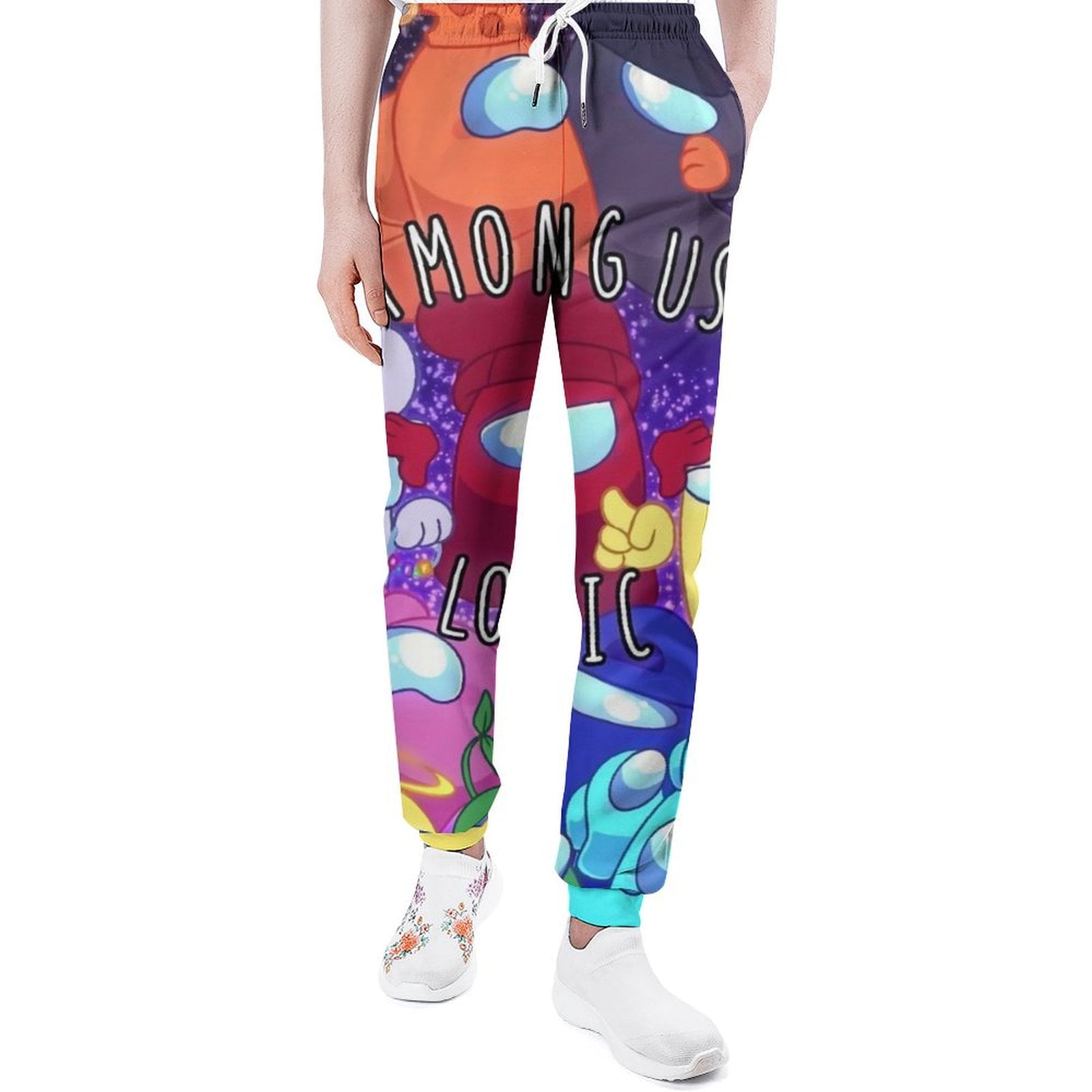 Among Us Logic Sweatpants for Men,Men's Sports Jogger Pants Mens 3D ...