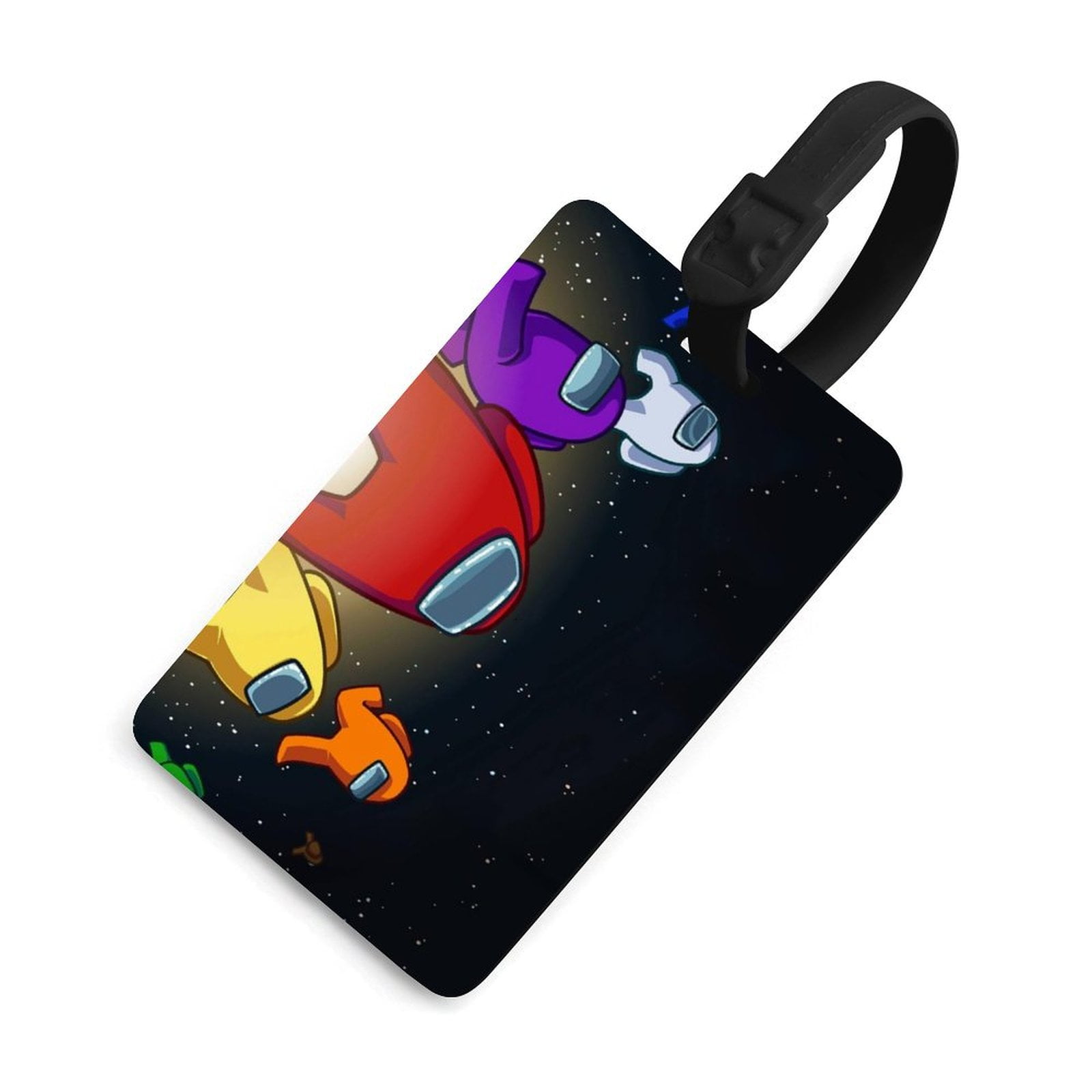 Among_Us Luggage Tag for Suitcases Bag Baggage Travel Tags Identifiers Tag with Name ID Card ...