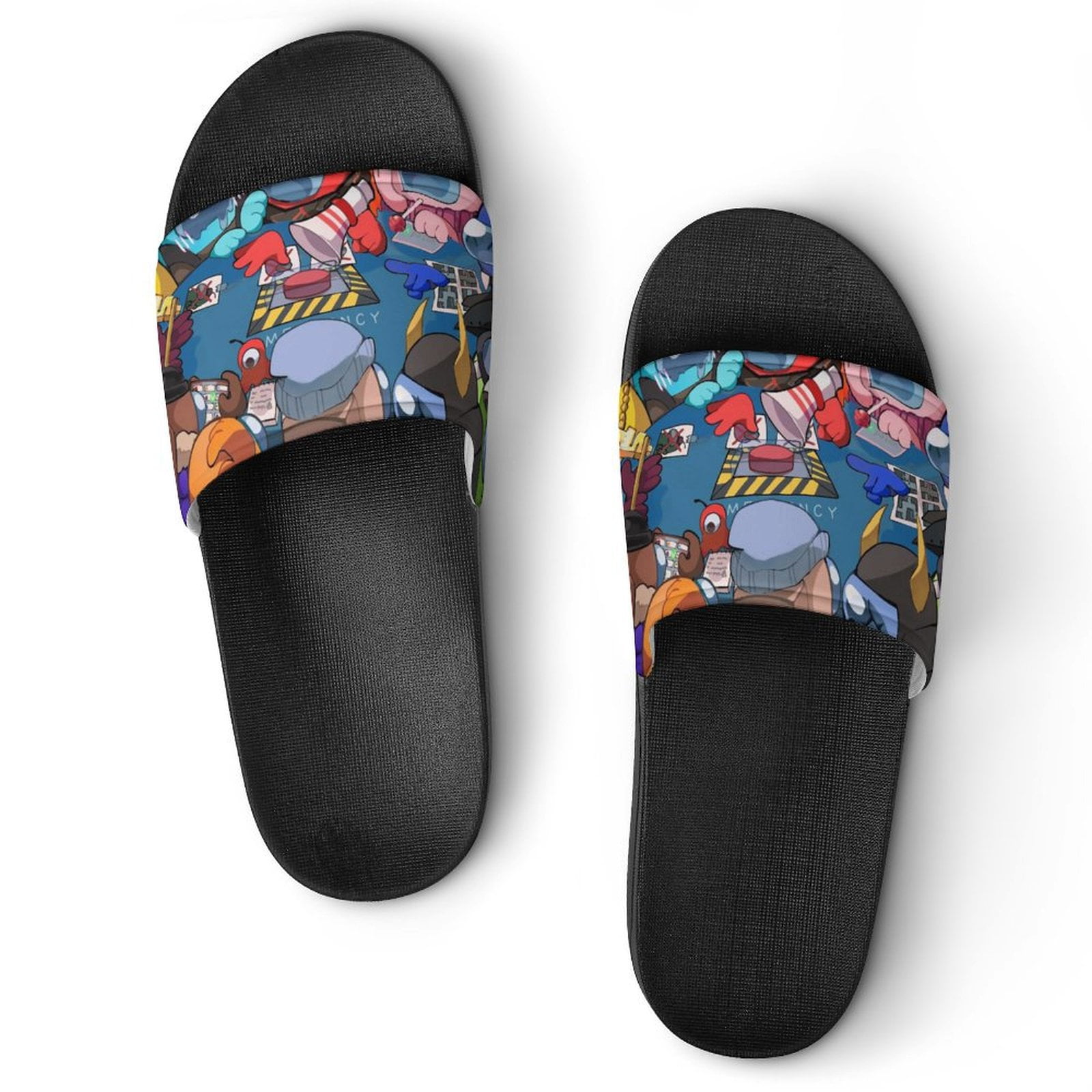Among Us Mens Slippers,Slippers for Men,Men's Slippers,Non-slip Shower ...