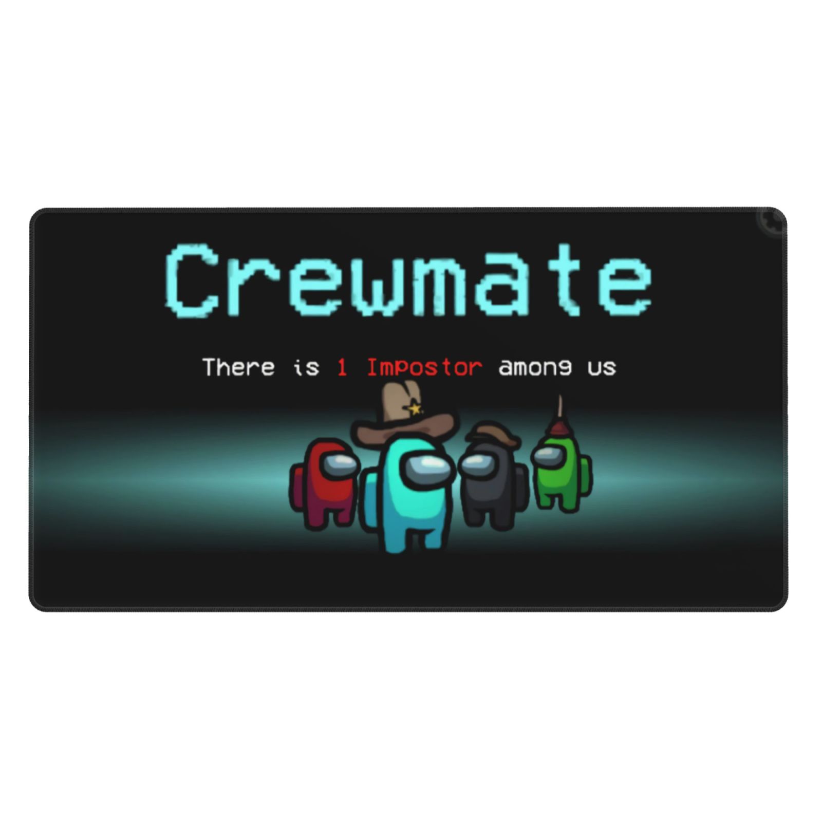 Among Us Mouse Pad 15.8x29.5 In - Extended Contour Mouse Mat For Home ...