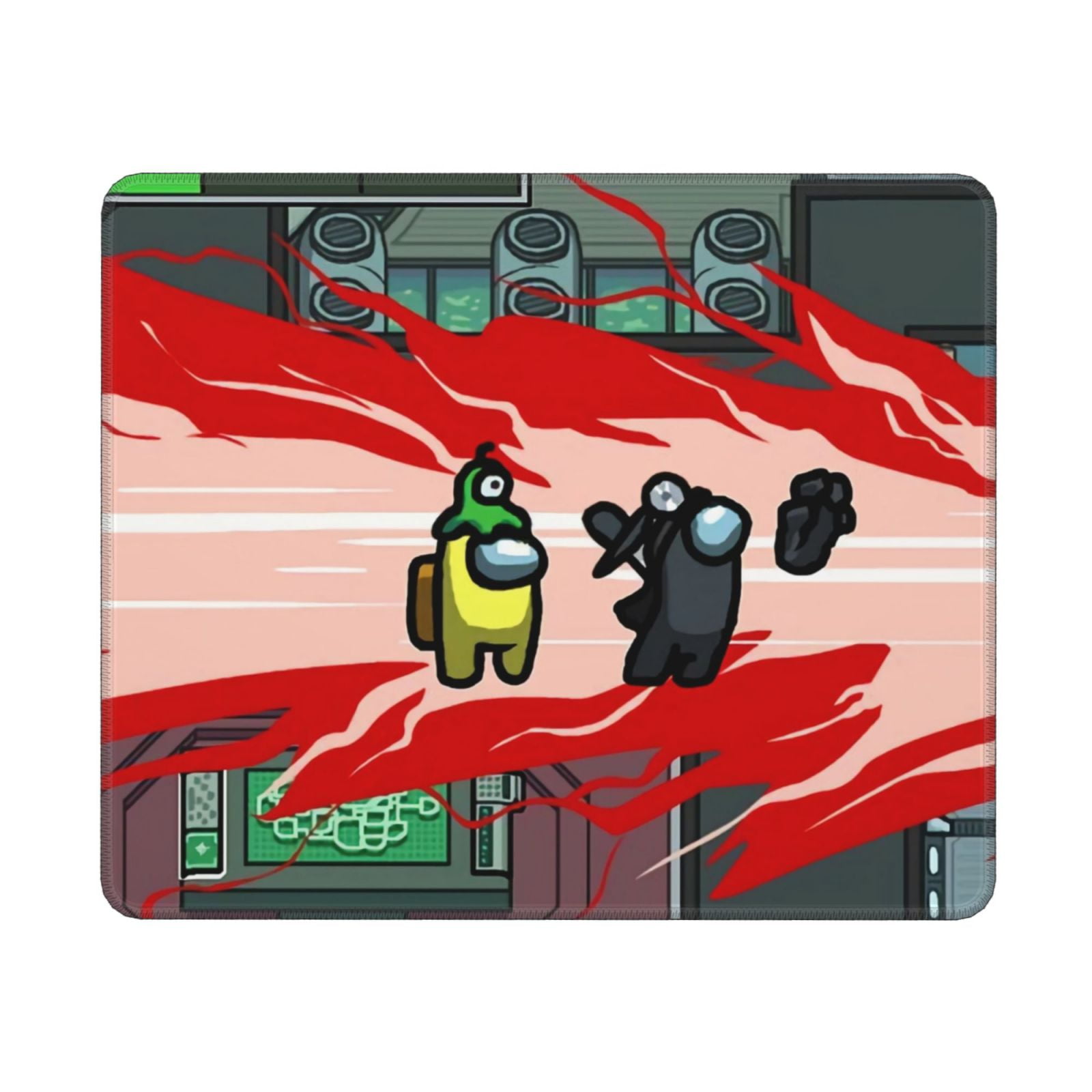 Among Us Mouse Pad,Office Computer Mouse Pad with Stitched Edges,Non ...