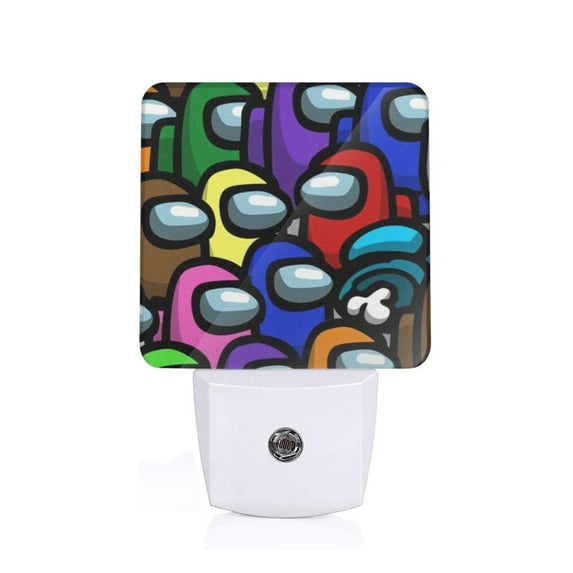 Among-Us Night Light,Night Lights Plug into Wall,1 Pack LED Night Light ...