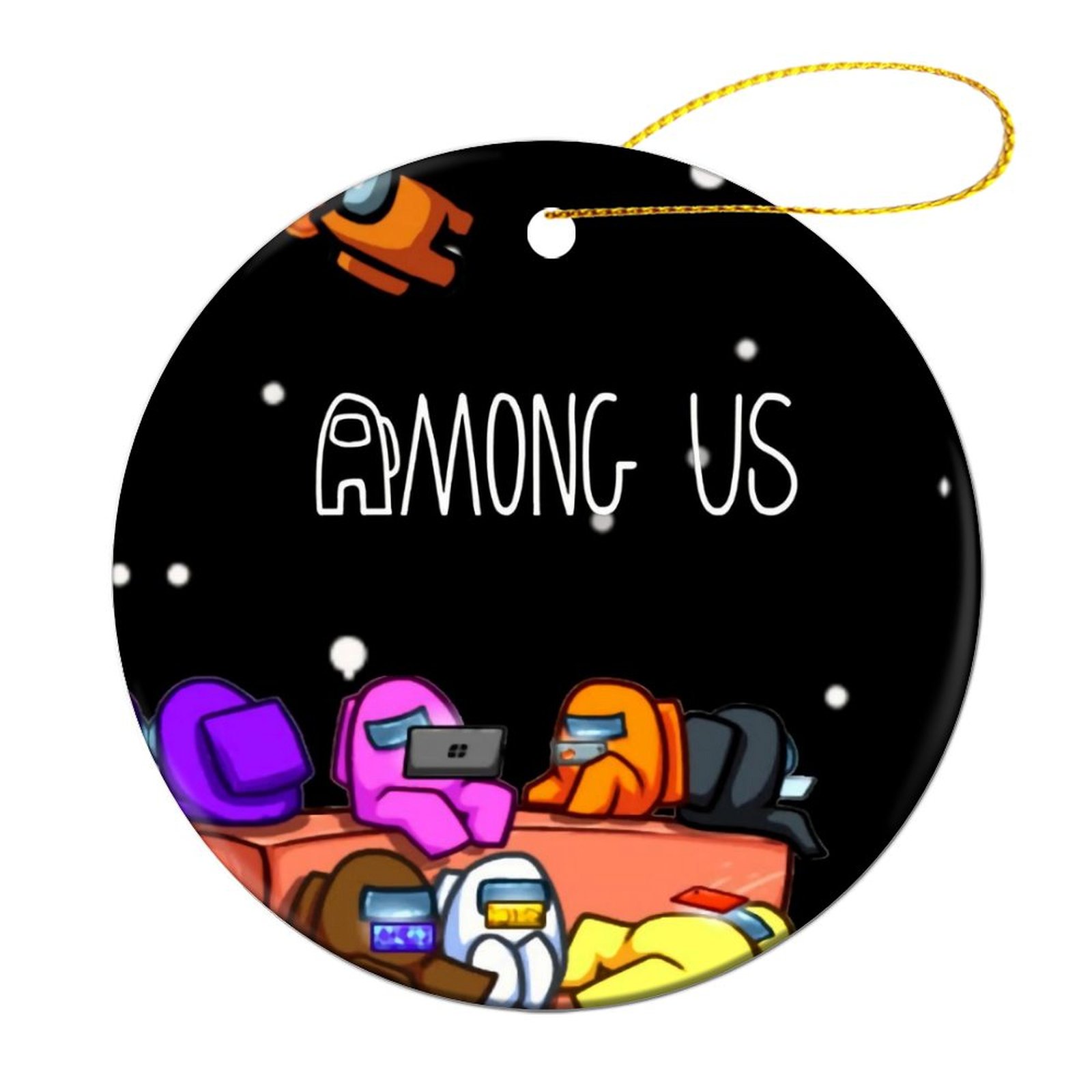 Among Us Parties Christmas Ornament,Farmhouse Christmas Tree Holiday ...