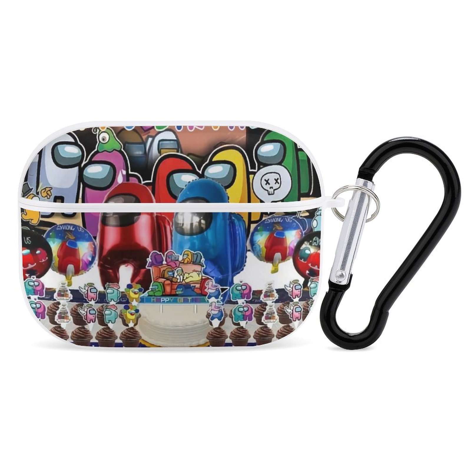 Among Us Party Birthday Cake Case for AirPods Pro Case 2nd 1st ...