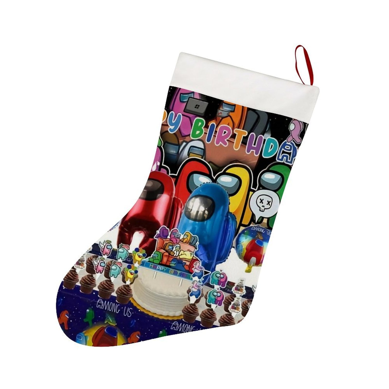 Among Us Party Birthday Cake Christmas Stockings,Among Us Party ...