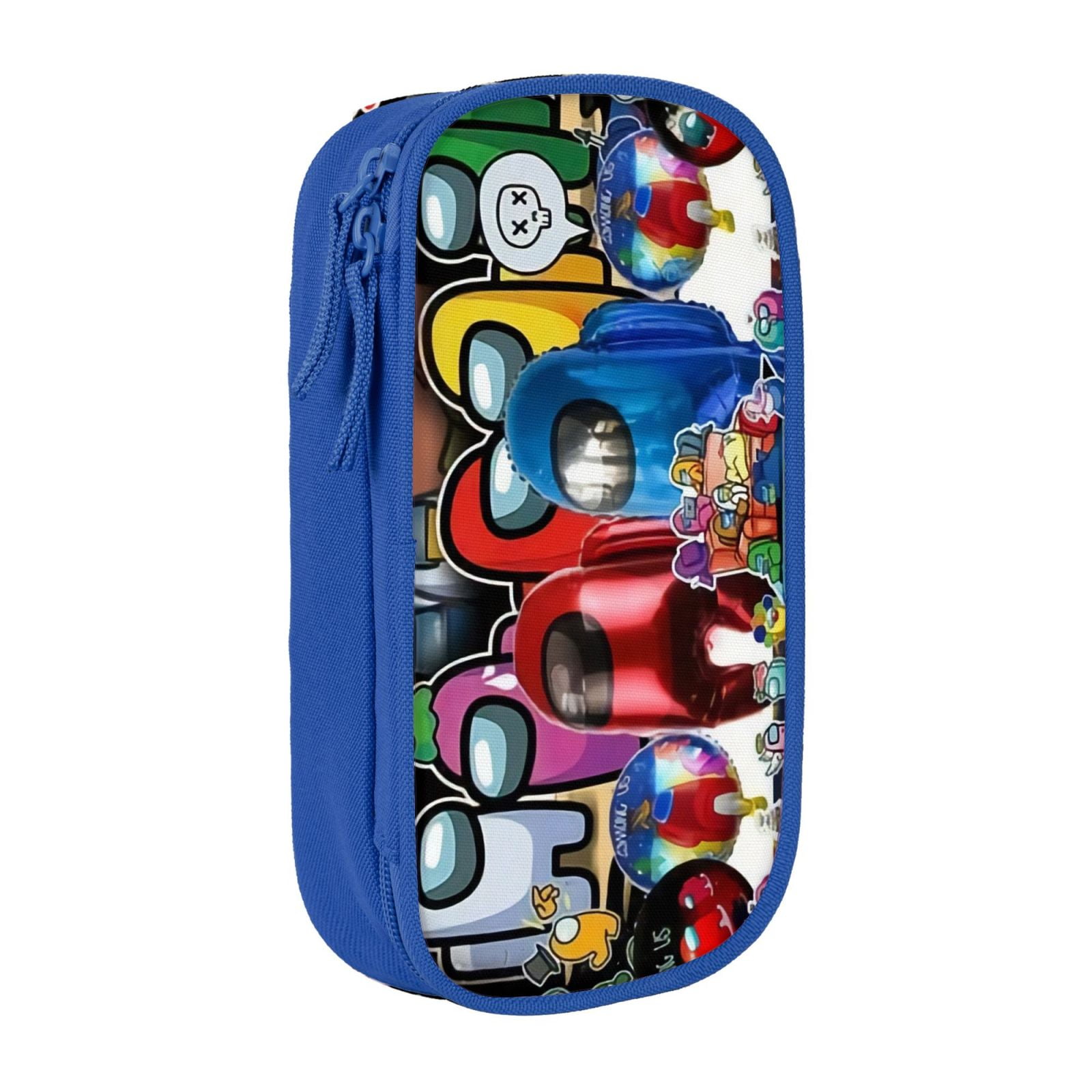 Among Us Party Birthday Cake Pencil Case,Pencil Pouch,Big Pencil Bag ...