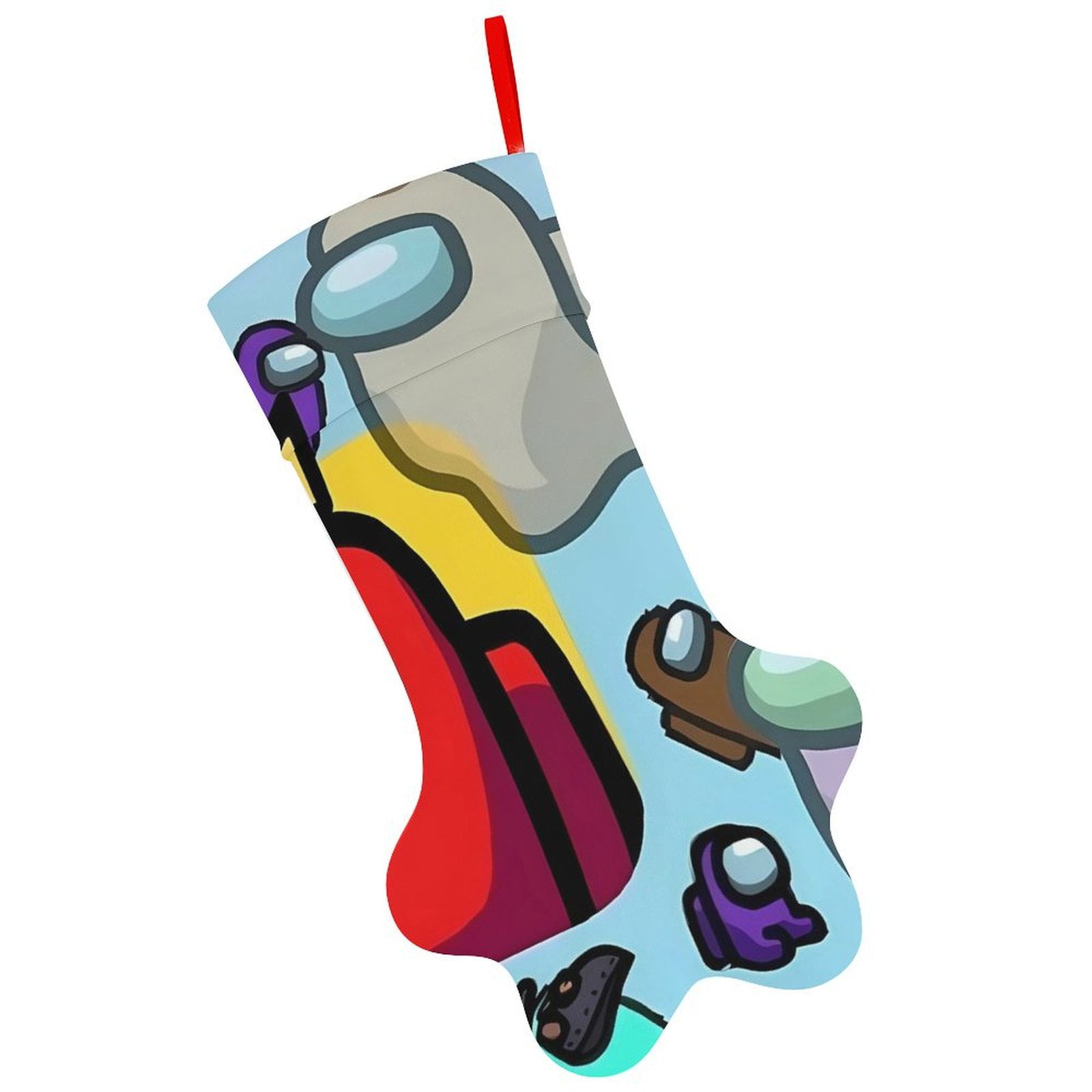 Among Us Pet Paw Christmas Stockings Gifts Pet Dog Christmas Stocking ...