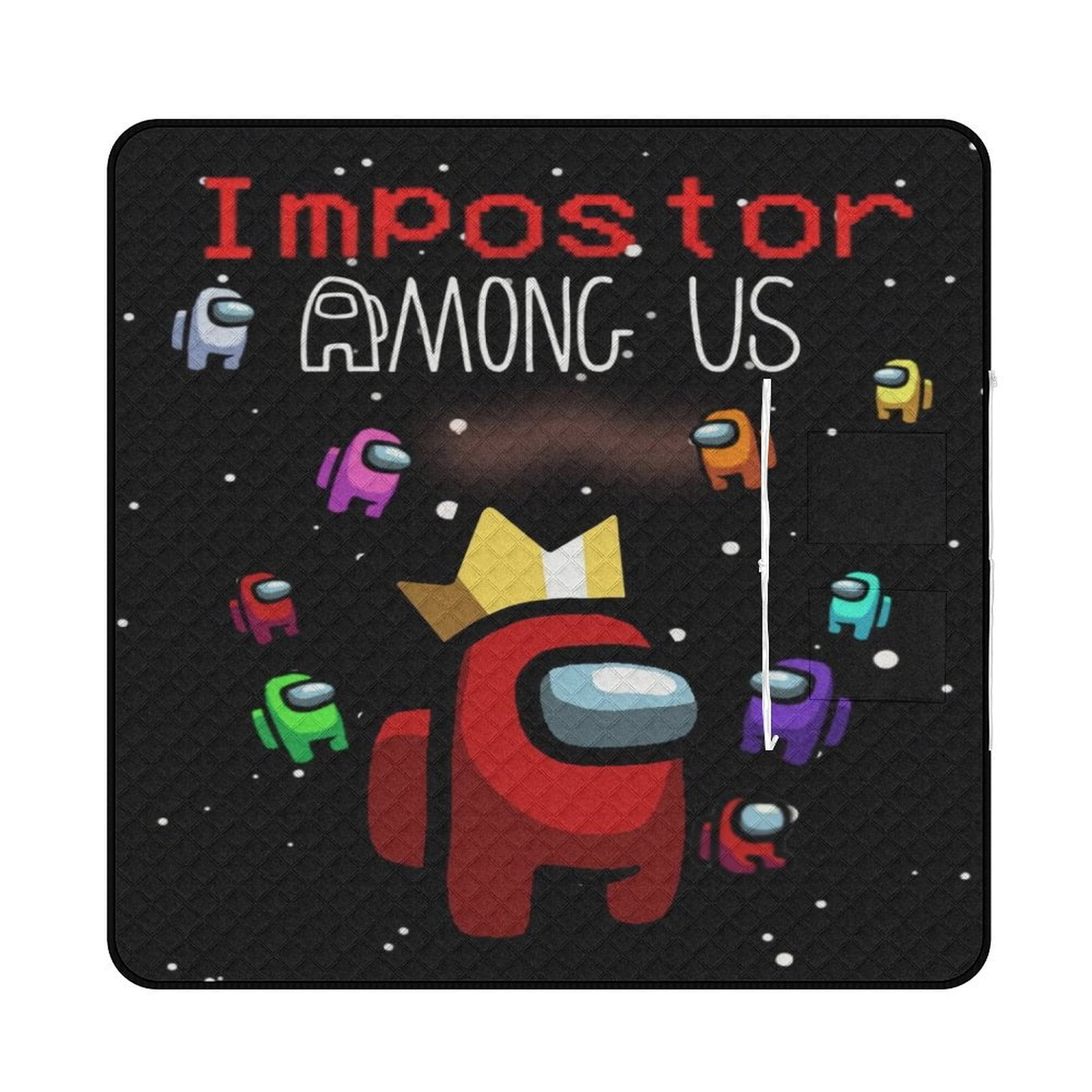 Among Us Picnic Blankets 78"x78" Extra Large Outdoor Blanket Beach ...