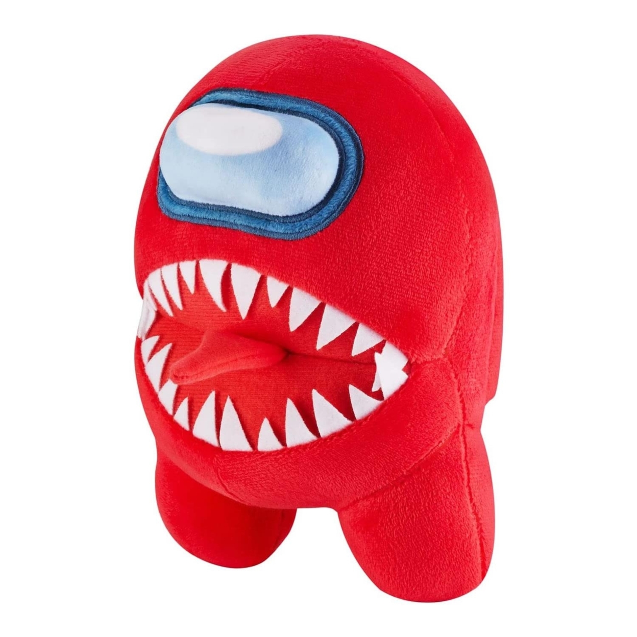 Among Us Plush Red Impostor Teeth Tongue Sticking Out 7" Character Doll ...