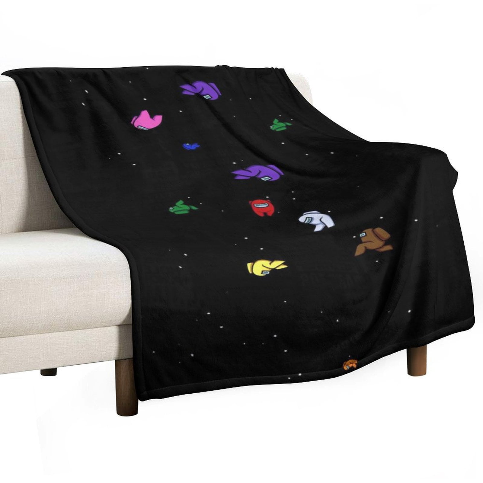 Among_Us Plush Throw Blanket - Measures 30"x40" - Kids Super Soft ...