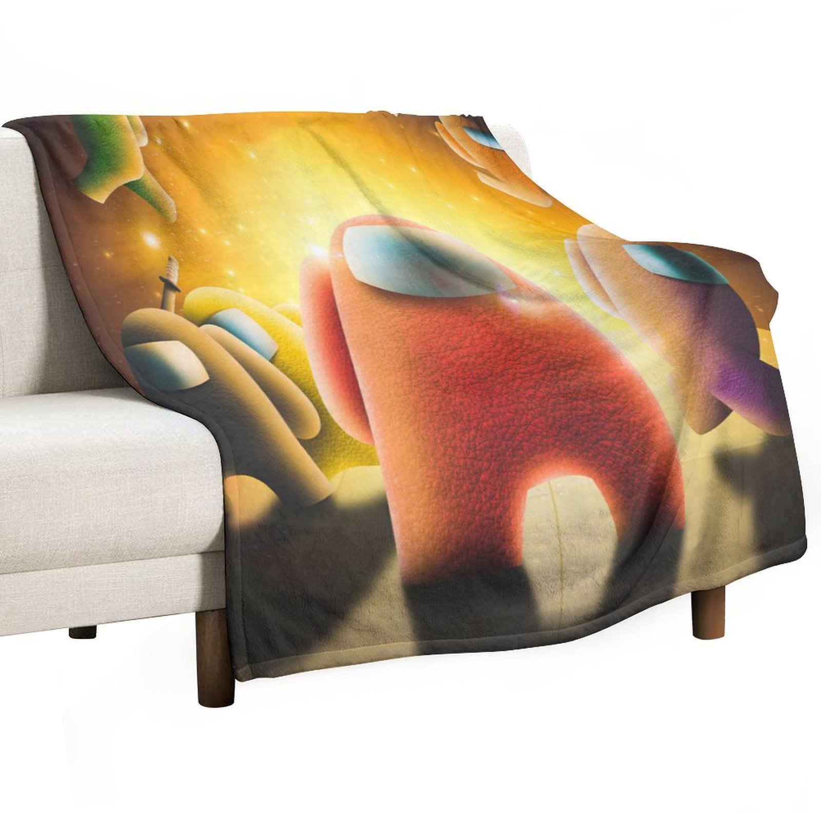 Among_Us Plush Throw Blanket - Measures 30"x50" - Kids Super Soft ...