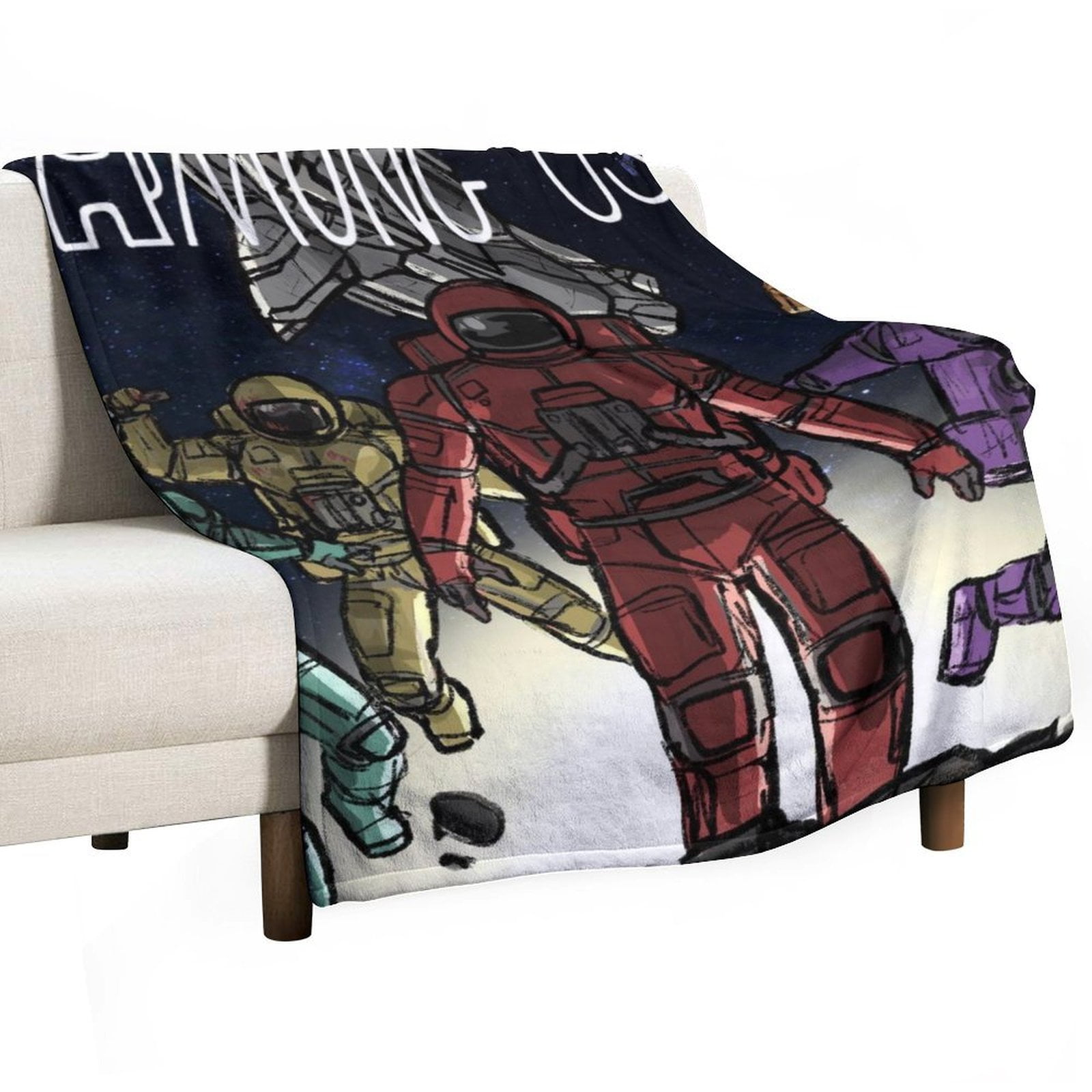 Among_Us Plush Throw Blanket - Measures 60"x80" - Kids Super Soft ...