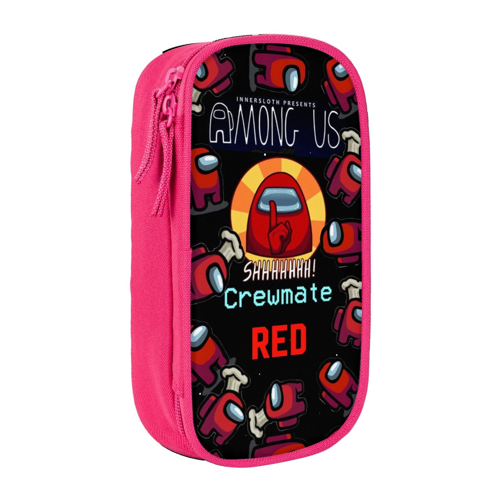 Among Us Red Pencil Case,Pencil Pouch,Big Pencil Bag Pouch Box ...