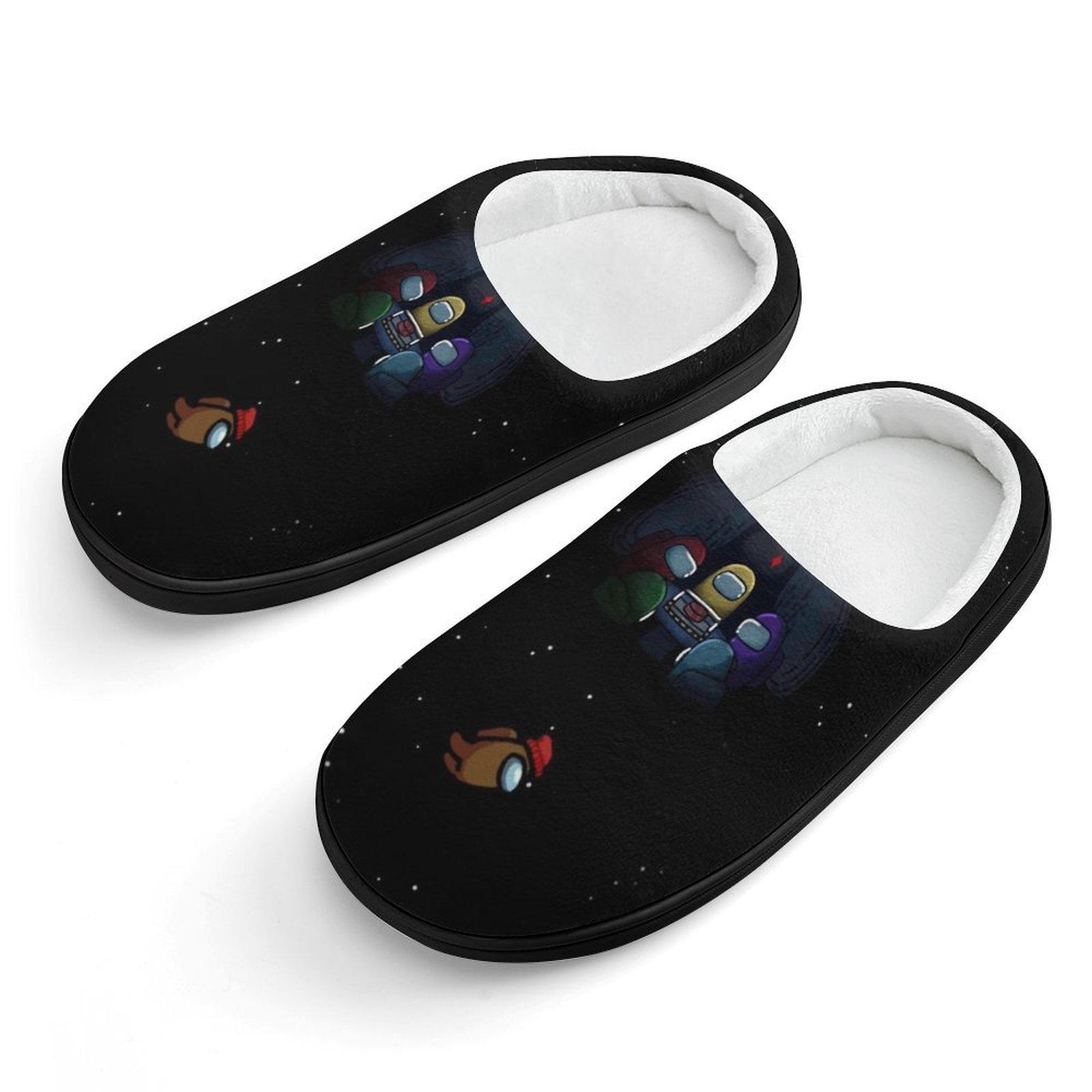 Among Us Slippers for Kids Girls Boys,Soft Plush Cute Slippers Non-Slip ...